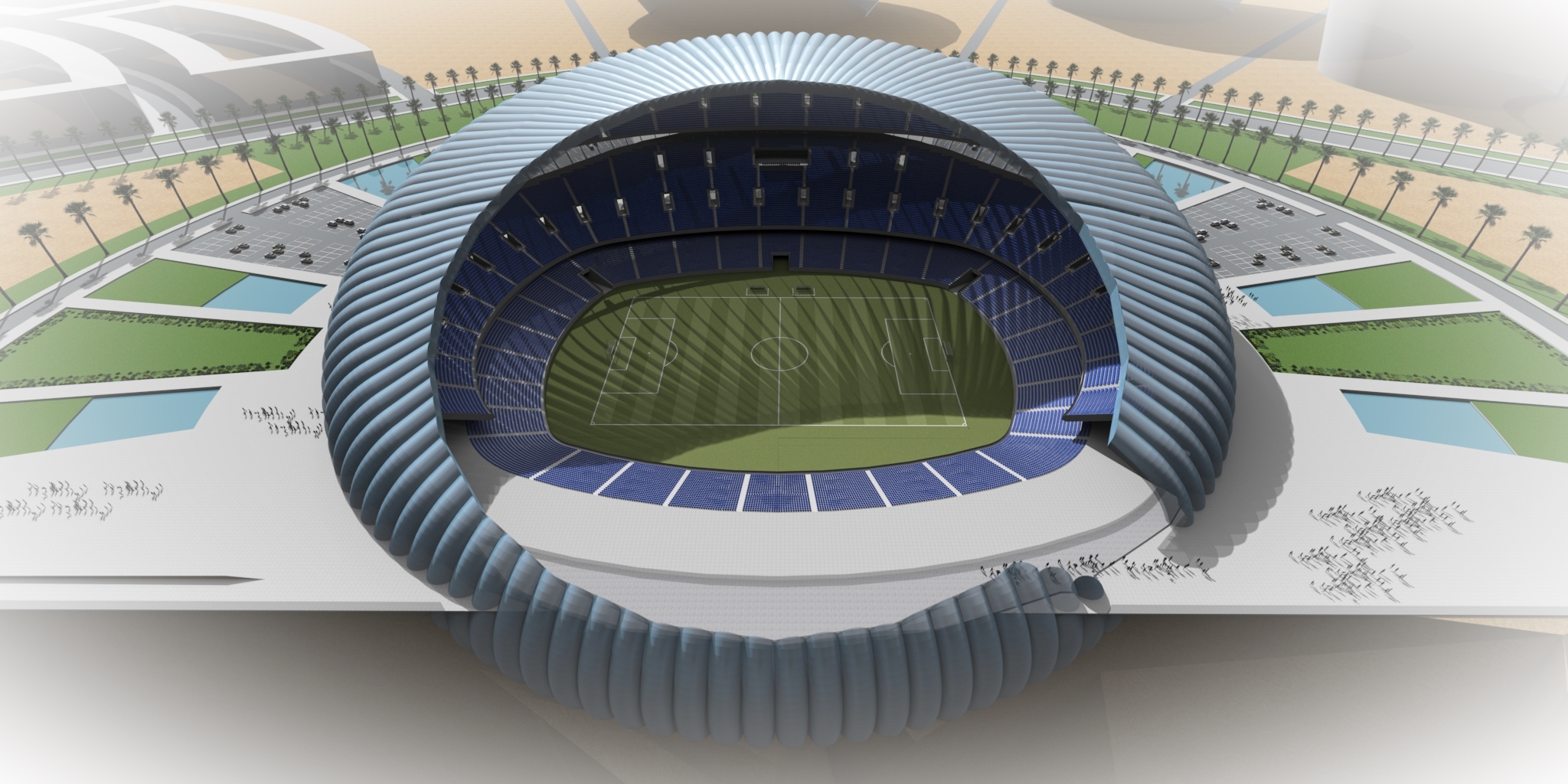 MODULAR STADIUM IN SAUDI ARABIA by JAVIER GARCIA ALDA architect ...