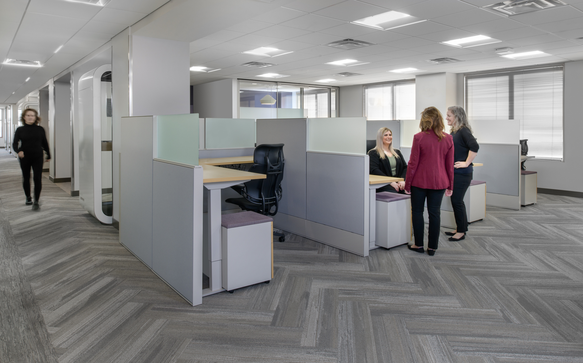 Workplace of the Future + Office Tower Modernization by AE Works ...