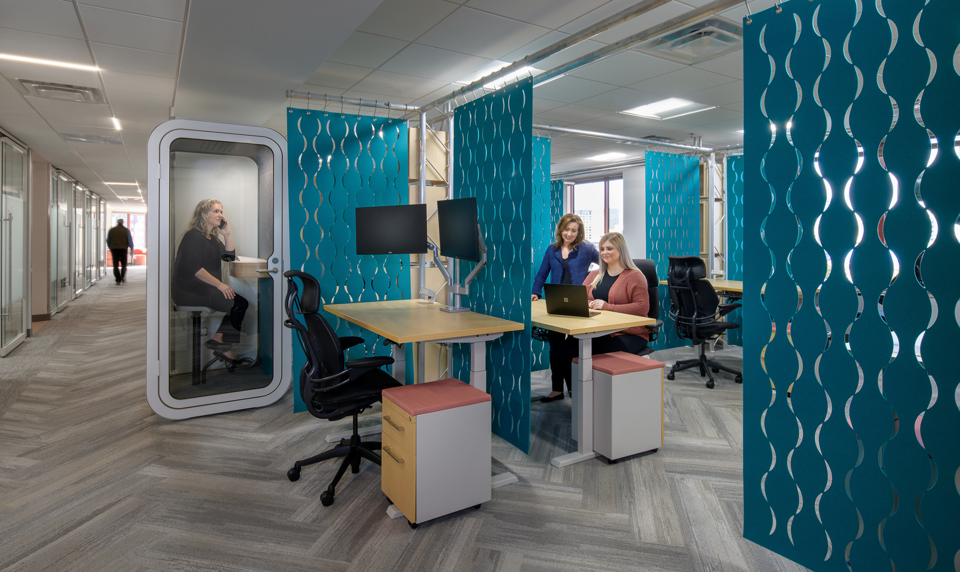 Workplace of the Future + Office Tower Modernization by AE Works ...