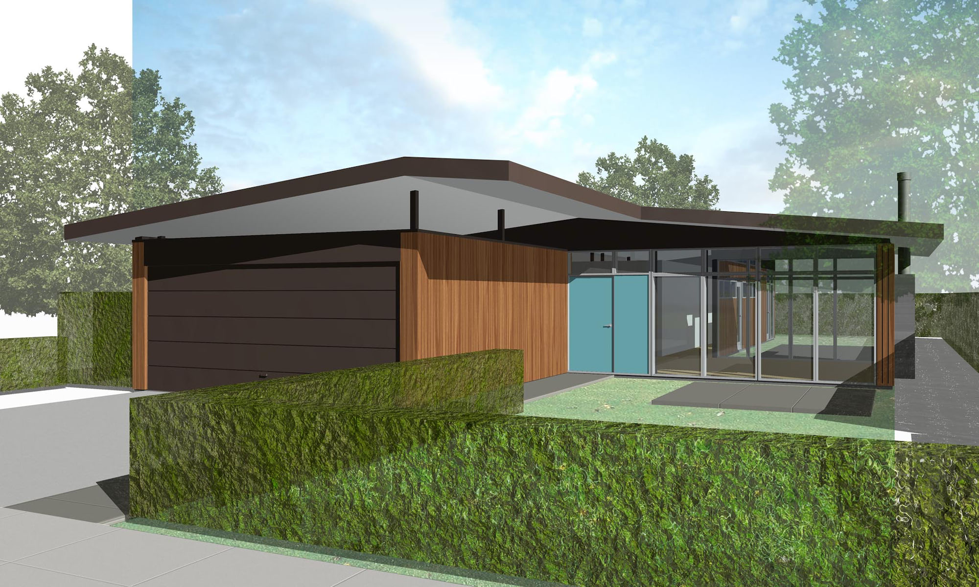 Mid-Century Modern Palo Alto Home by Parco Studio - Architizer