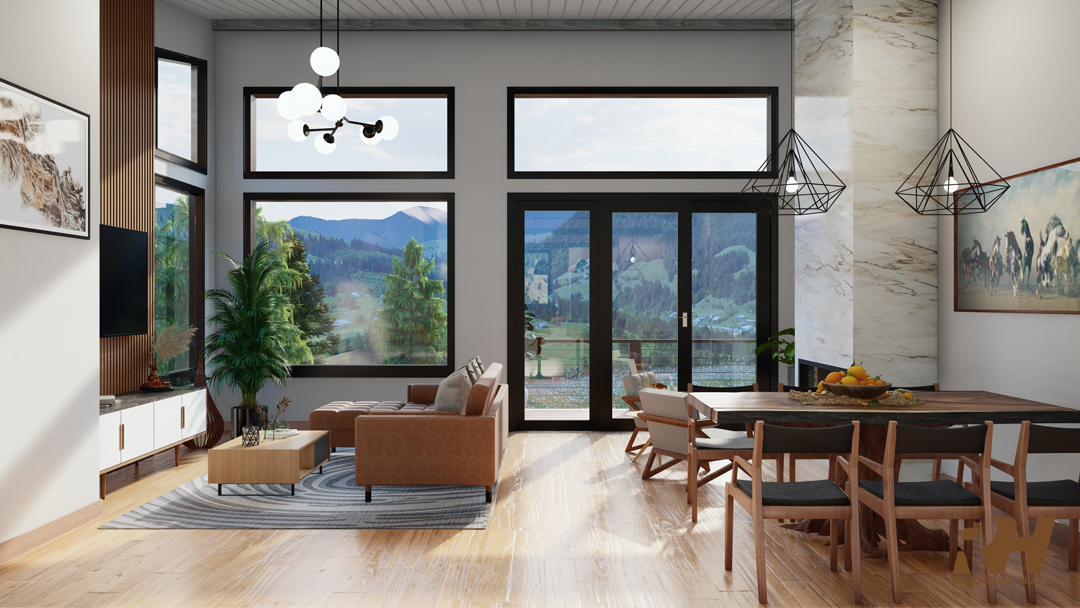 Interior Design & 3D Rendering by Rendering Hub - Architizer