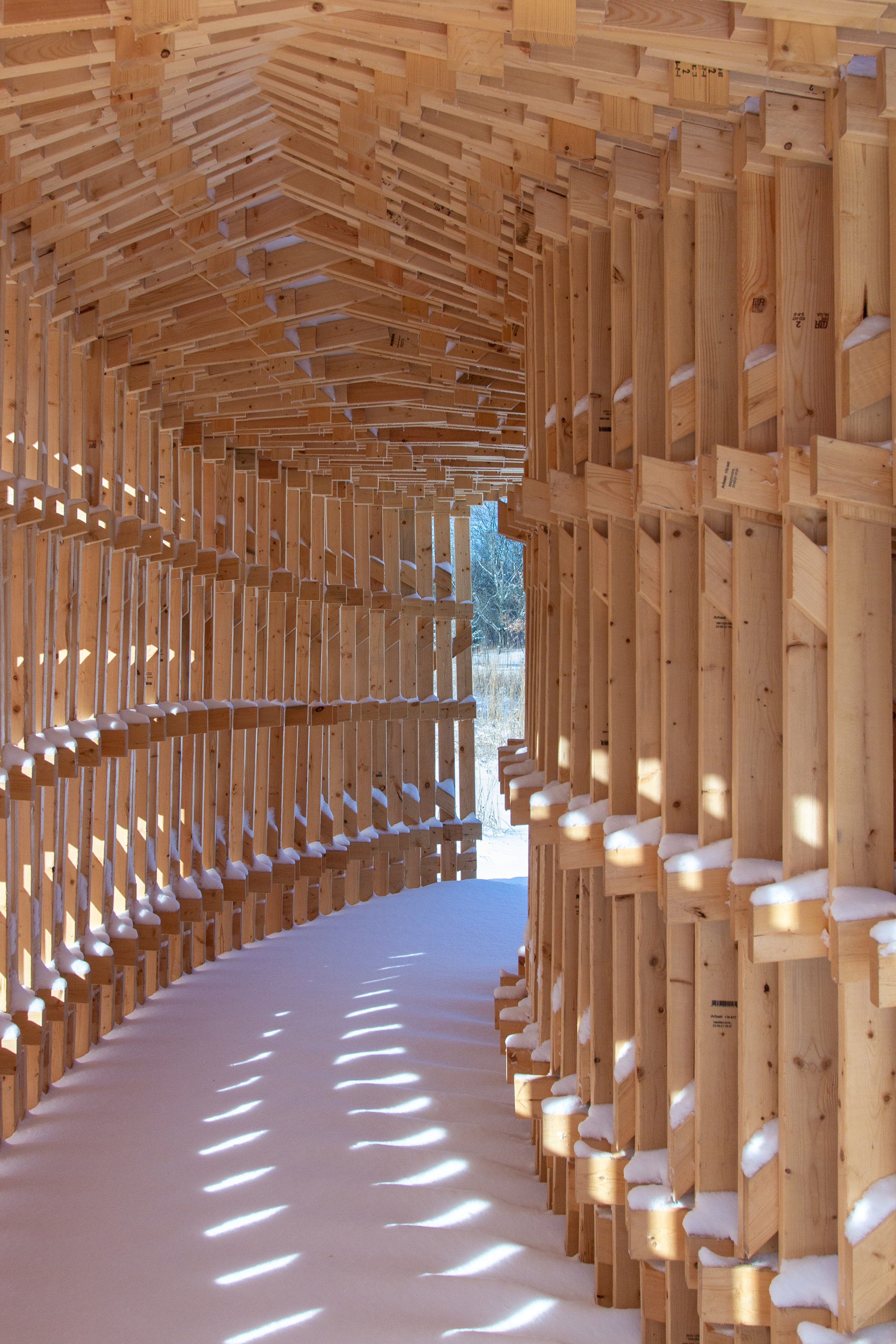 Robotically Fabricated Structure (RFS) by ADR Laboratory, Taubman ...