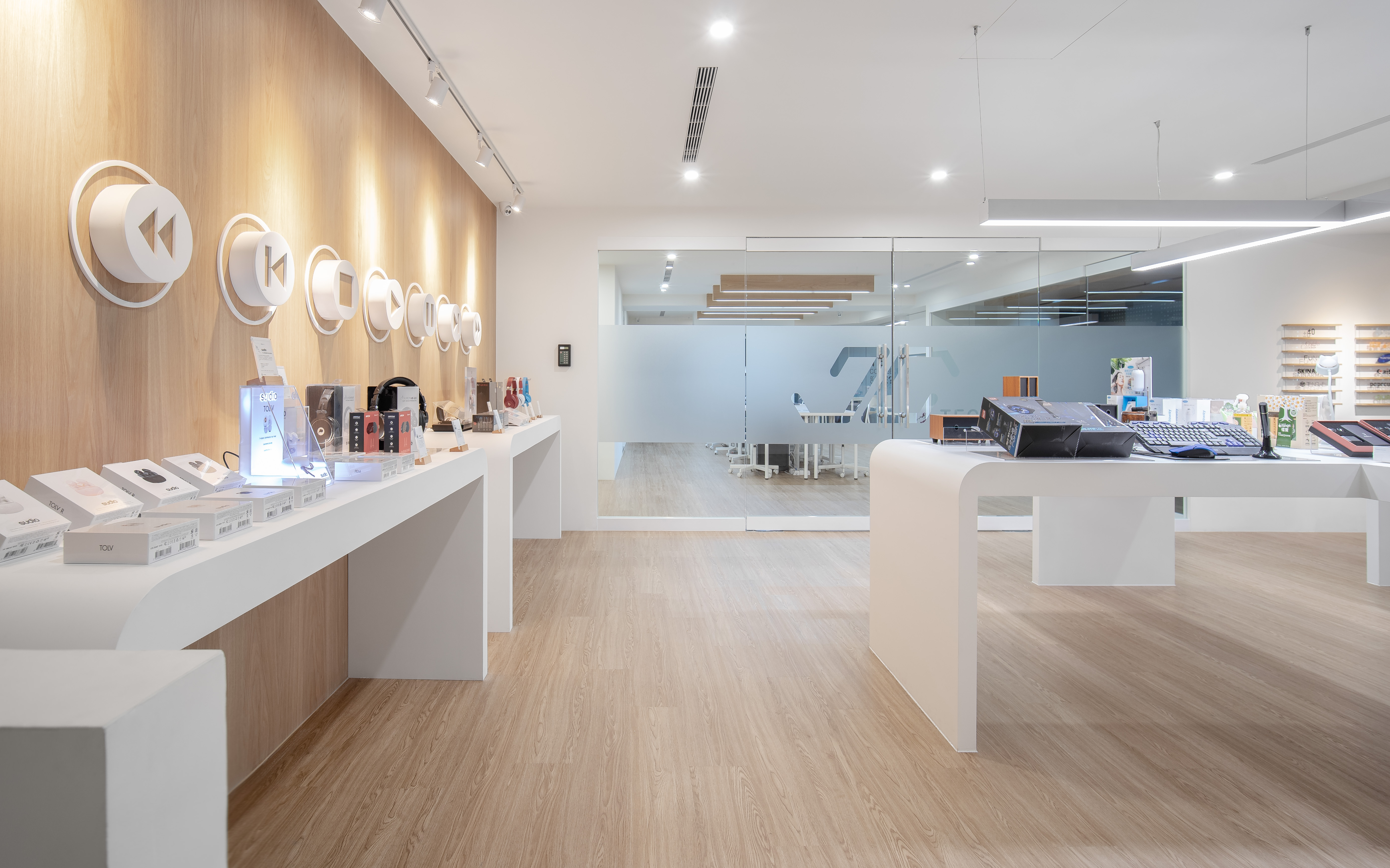 JC Tech. flagship store by Haven Space Design - Architizer