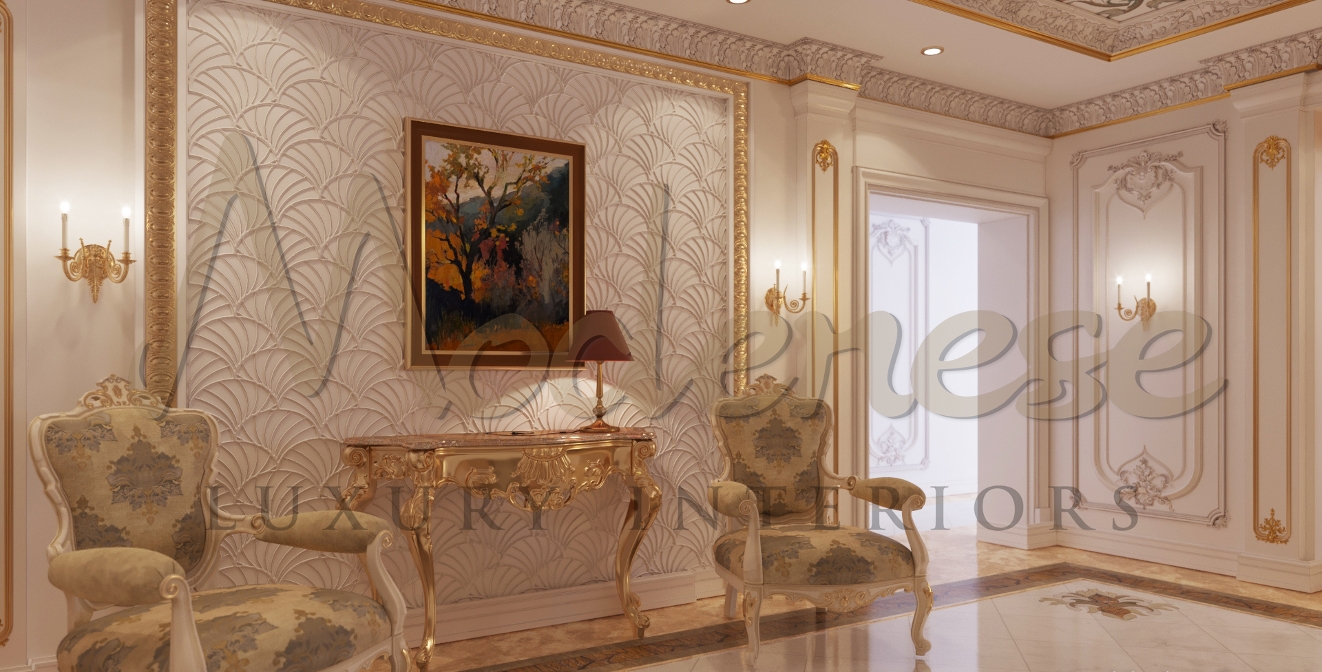 Luxury Hall Design. The right first impression by MODENESE Luxury ...