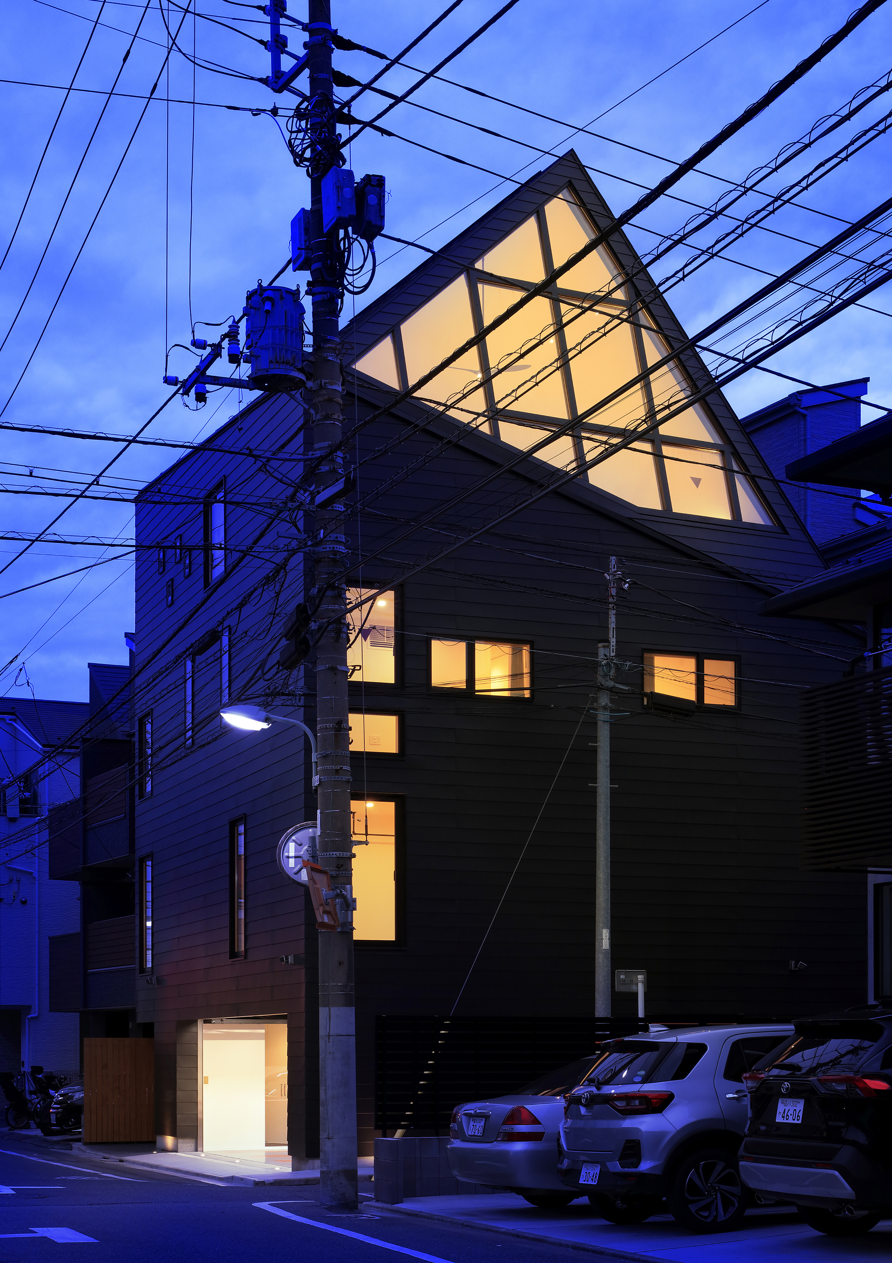 Angular House by Koshigoe Architects - Architizer