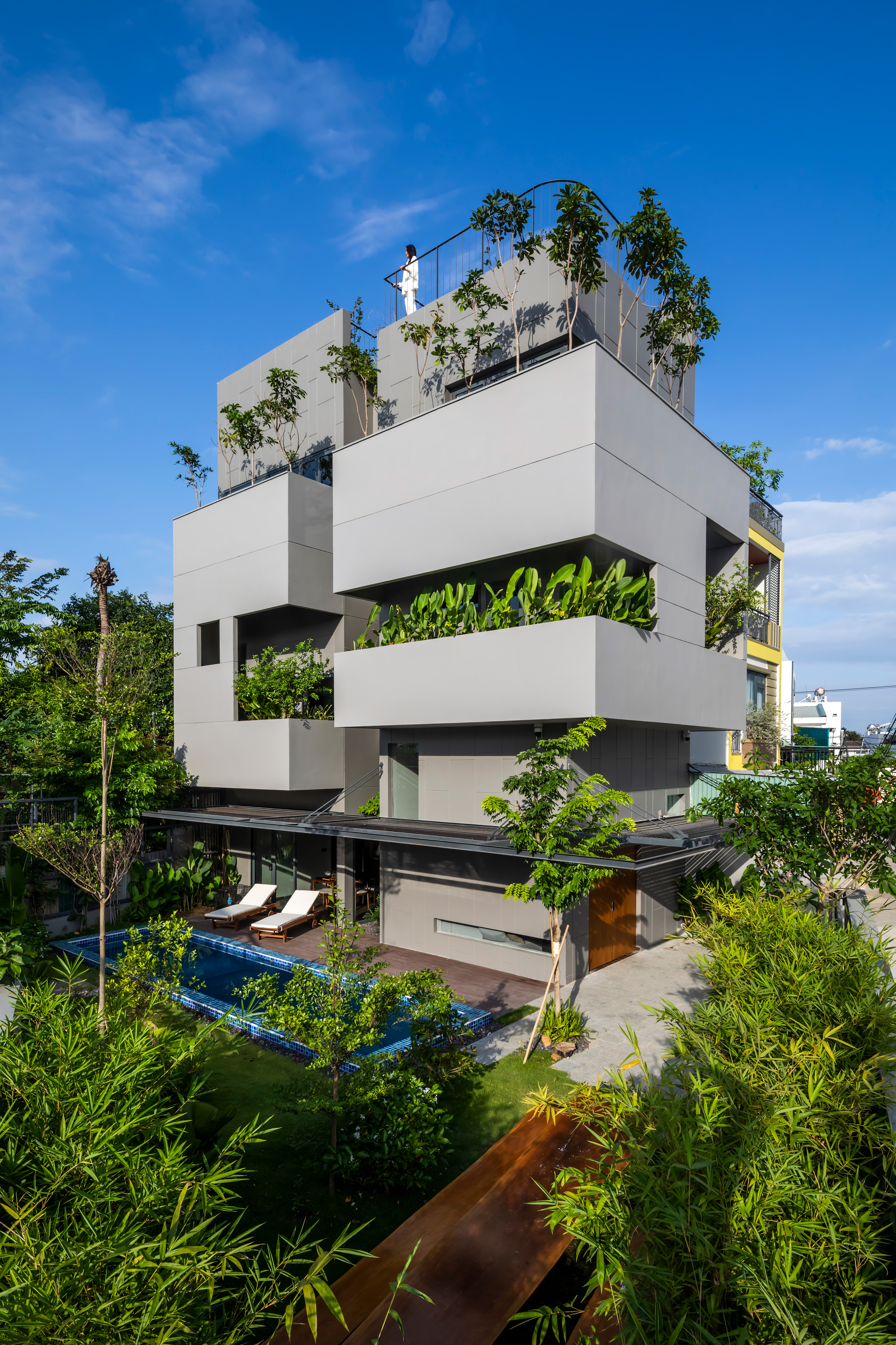 Bi House, A green resort at home! by Pham Huu Son Architects - Architizer