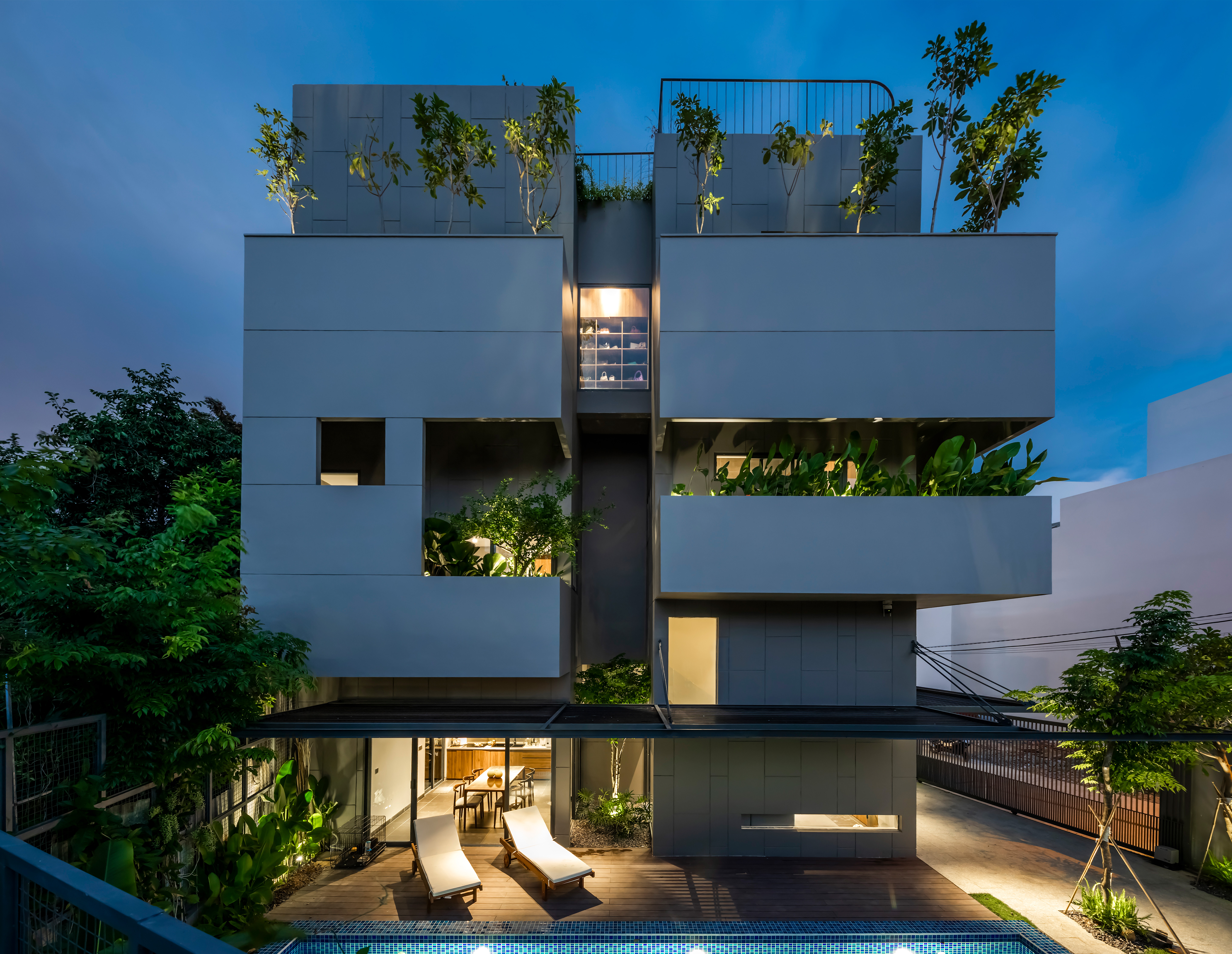 Bi House, A green resort at home! by Pham Huu Son Architects - Architizer
