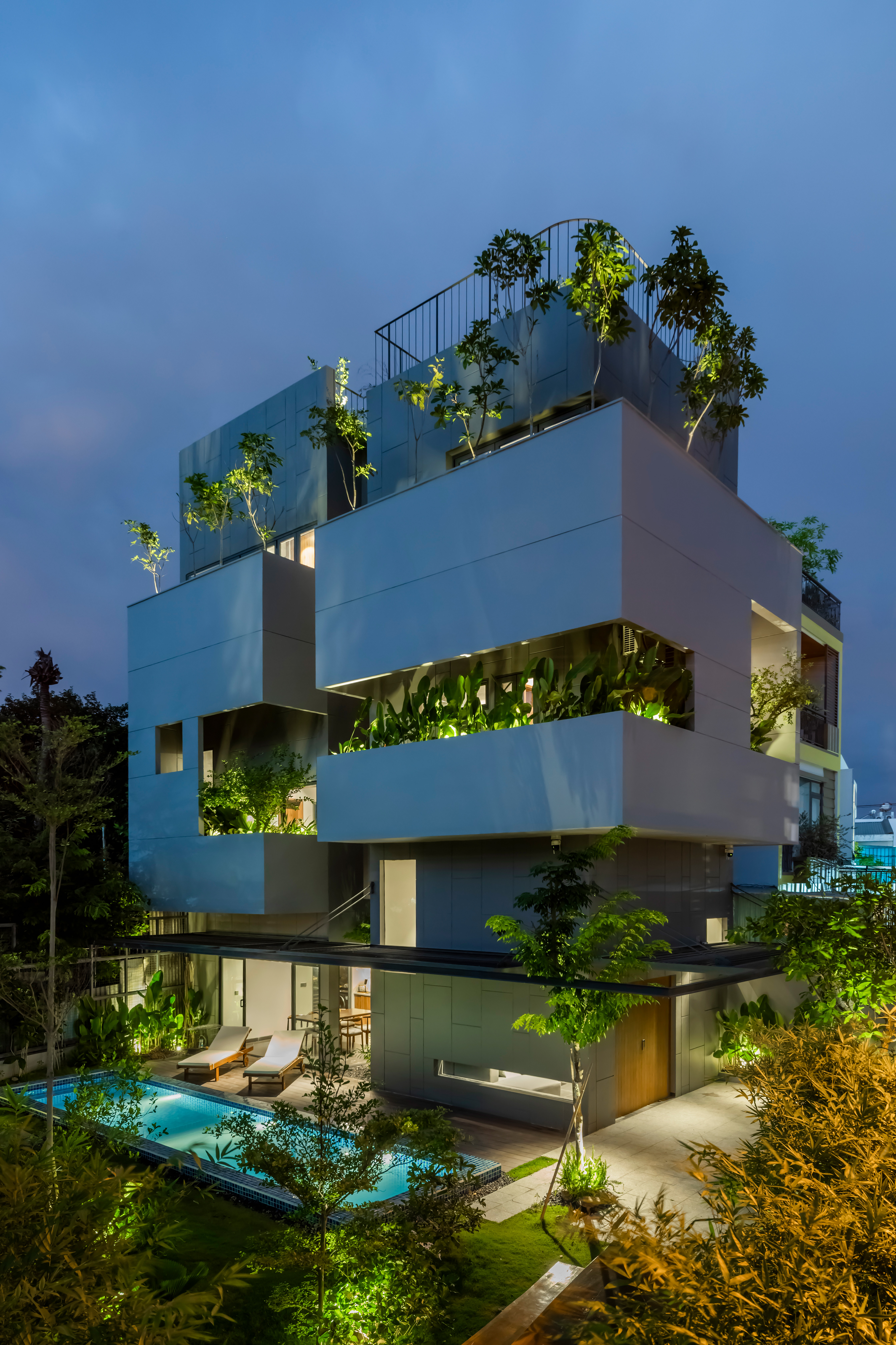 Bi House, A green resort at home! by Pham Huu Son Architects - Architizer