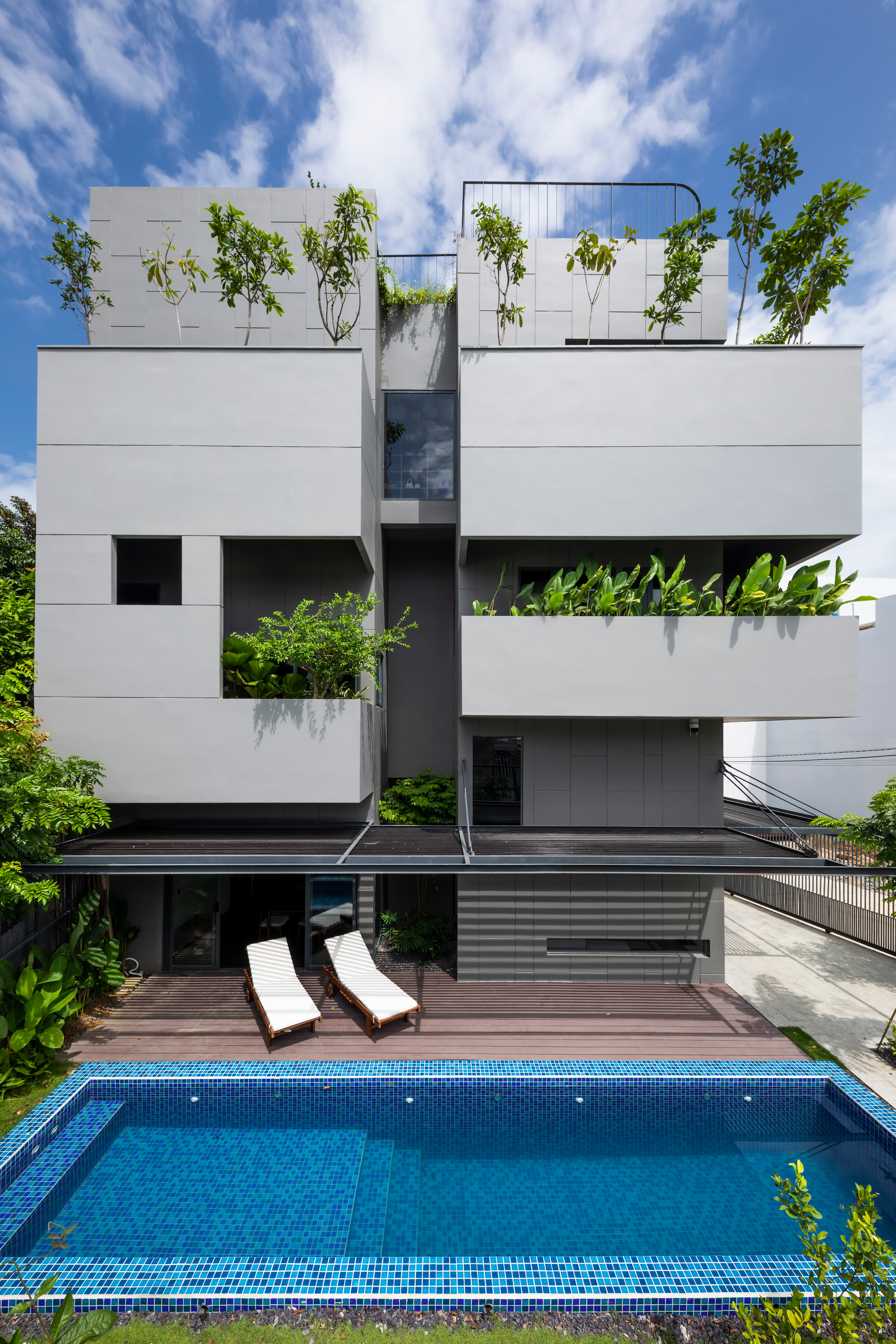 Bi House, A green resort at home! by Pham Huu Son Architects - Architizer