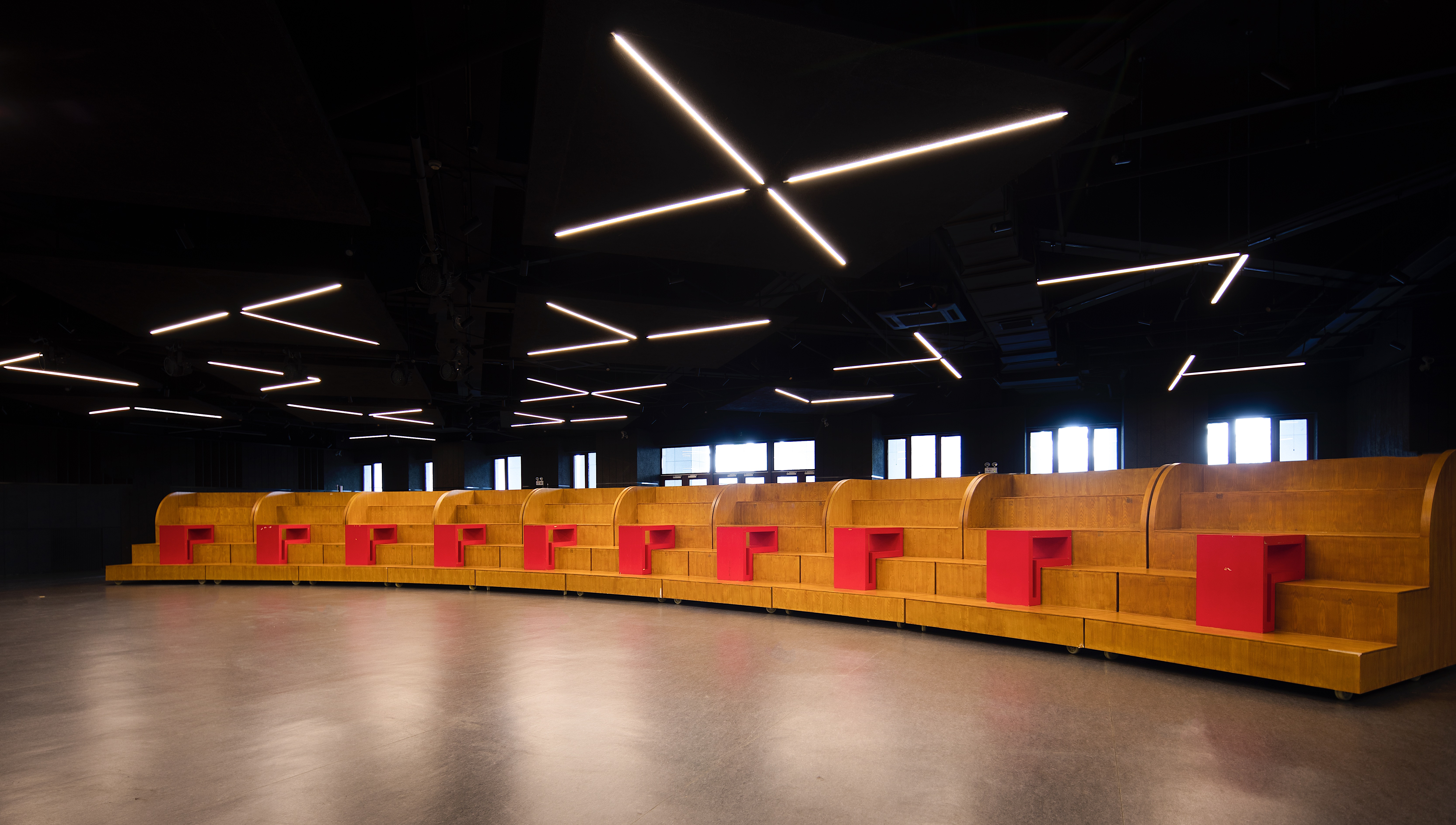 Stand Installation of New Sun Student Center of Peking University by ...