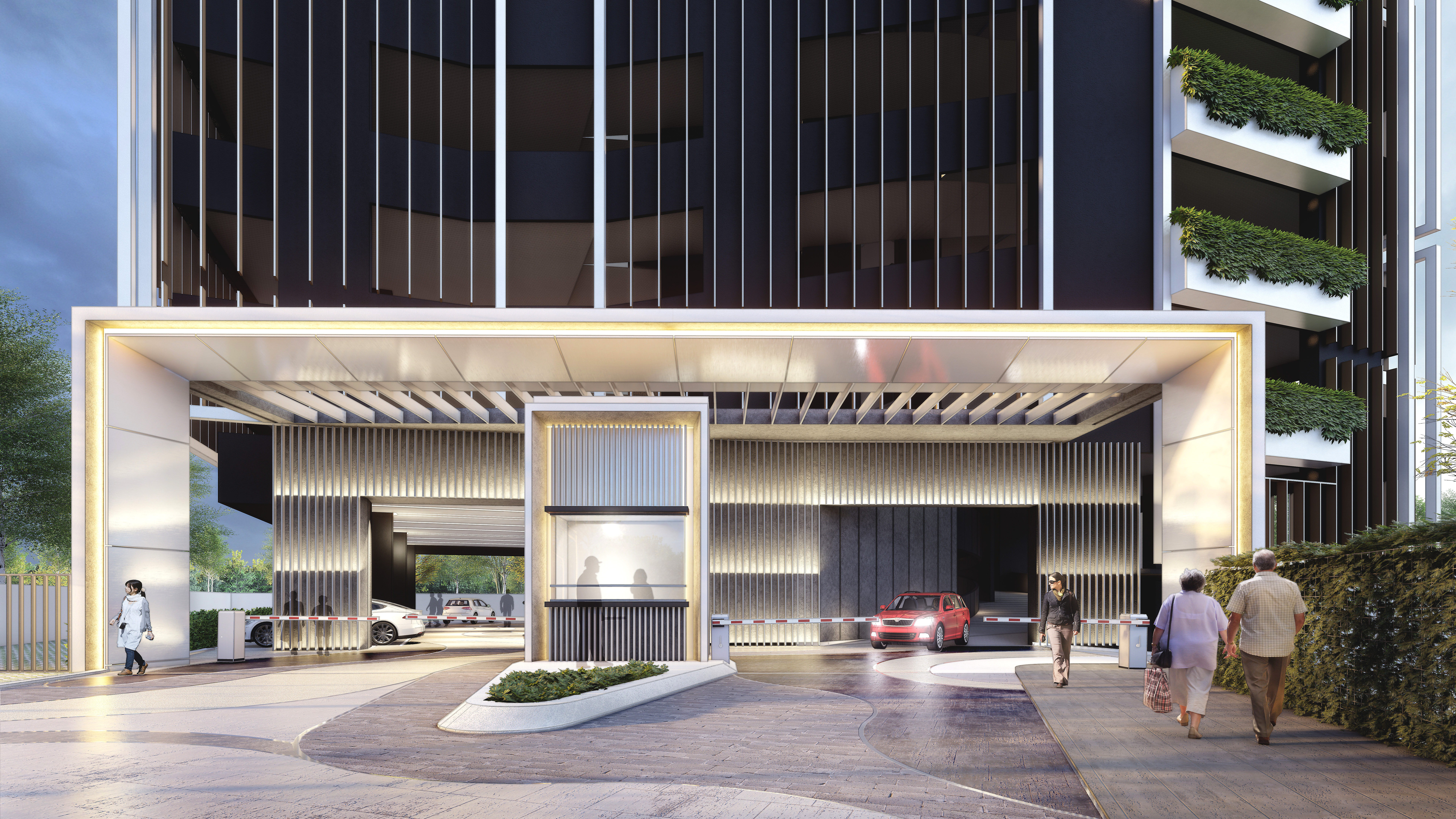 Entrance Statement by OWAstudio - Architizer