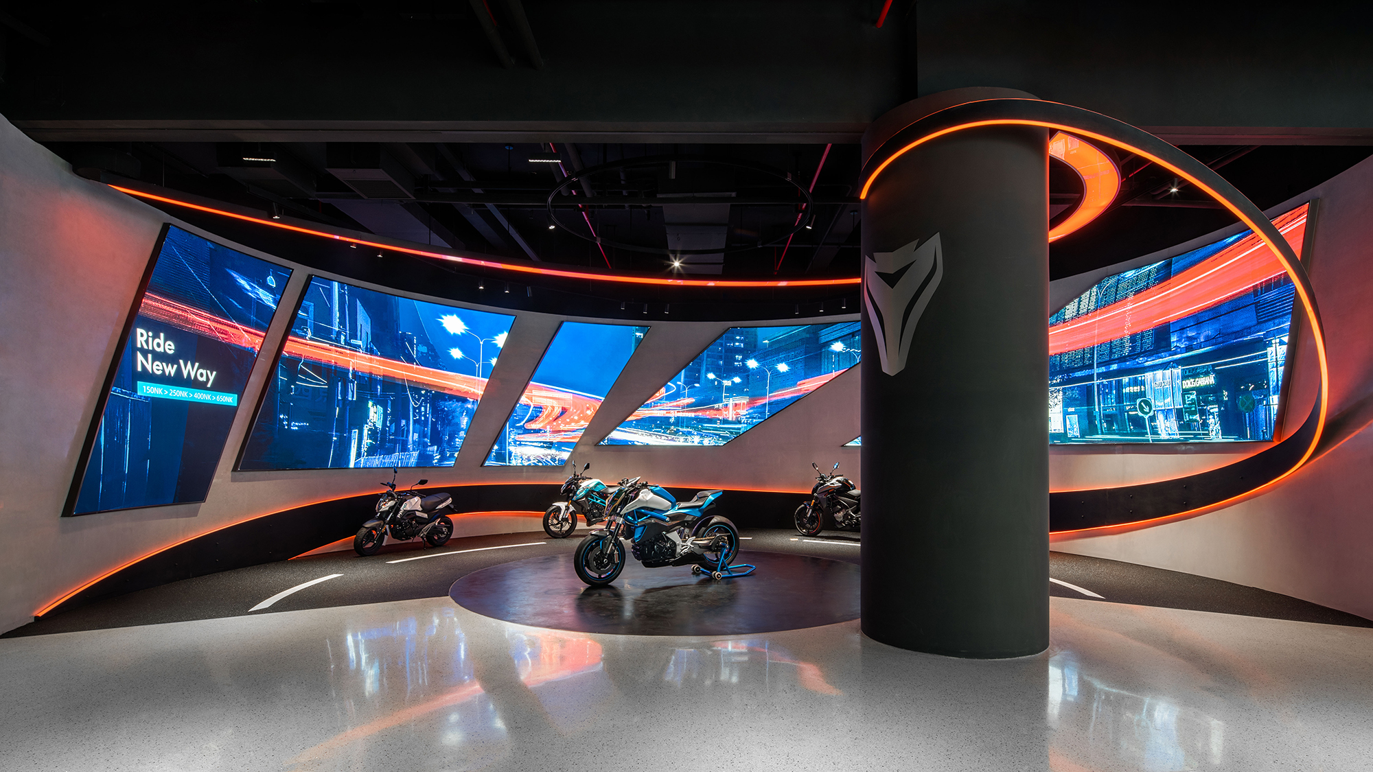 CFMOTO Motorcycle Culture Center by Cityinno Architecture Design Co ...
