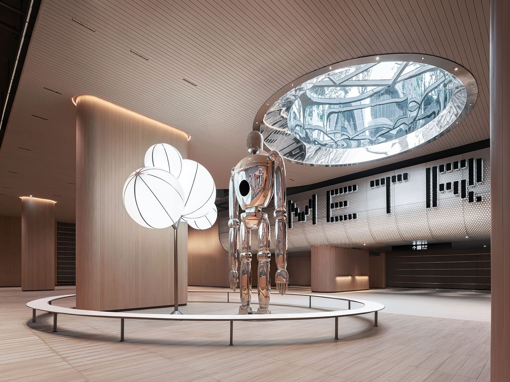 Metro Station Passage at Vanke Wonderland, Hangzhou by TOMO DESIGN by ...
