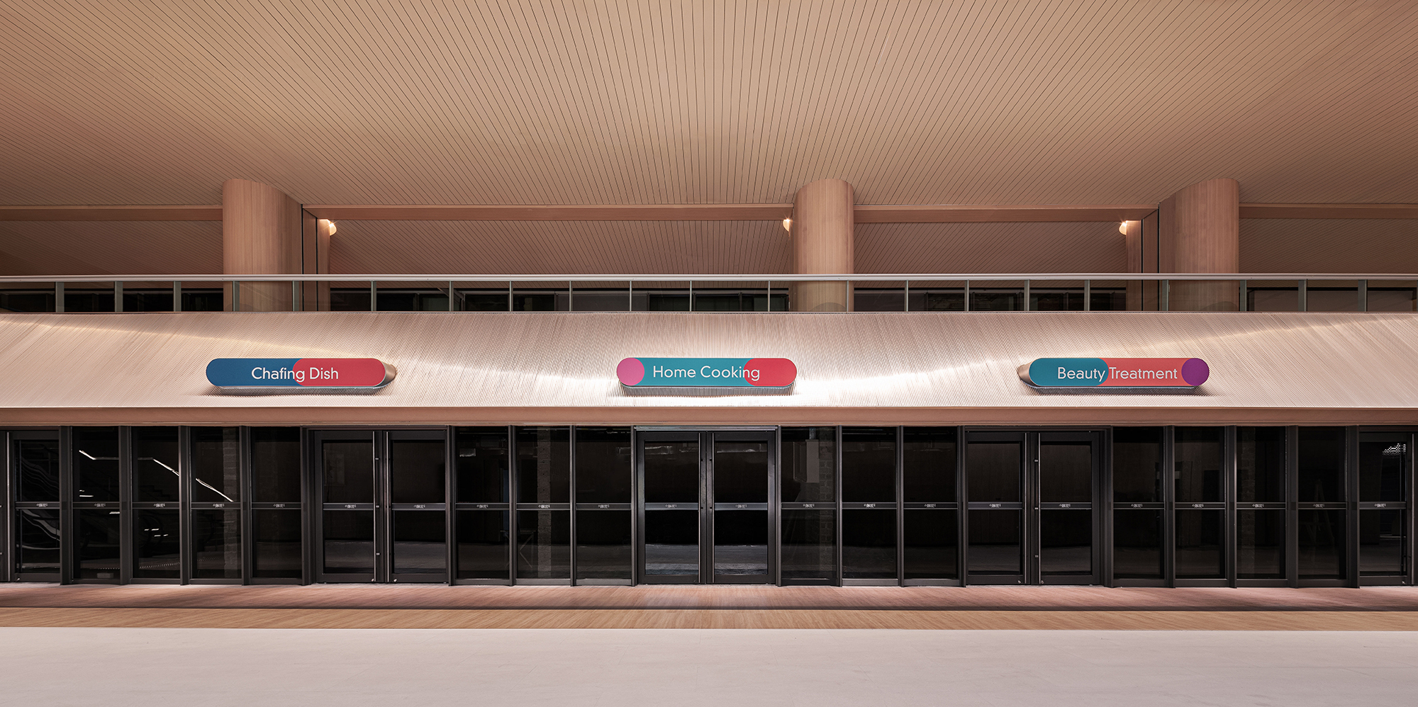 Metro Station Passage at Vanke Wonderland, Hangzhou by TOMO DESIGN by ...