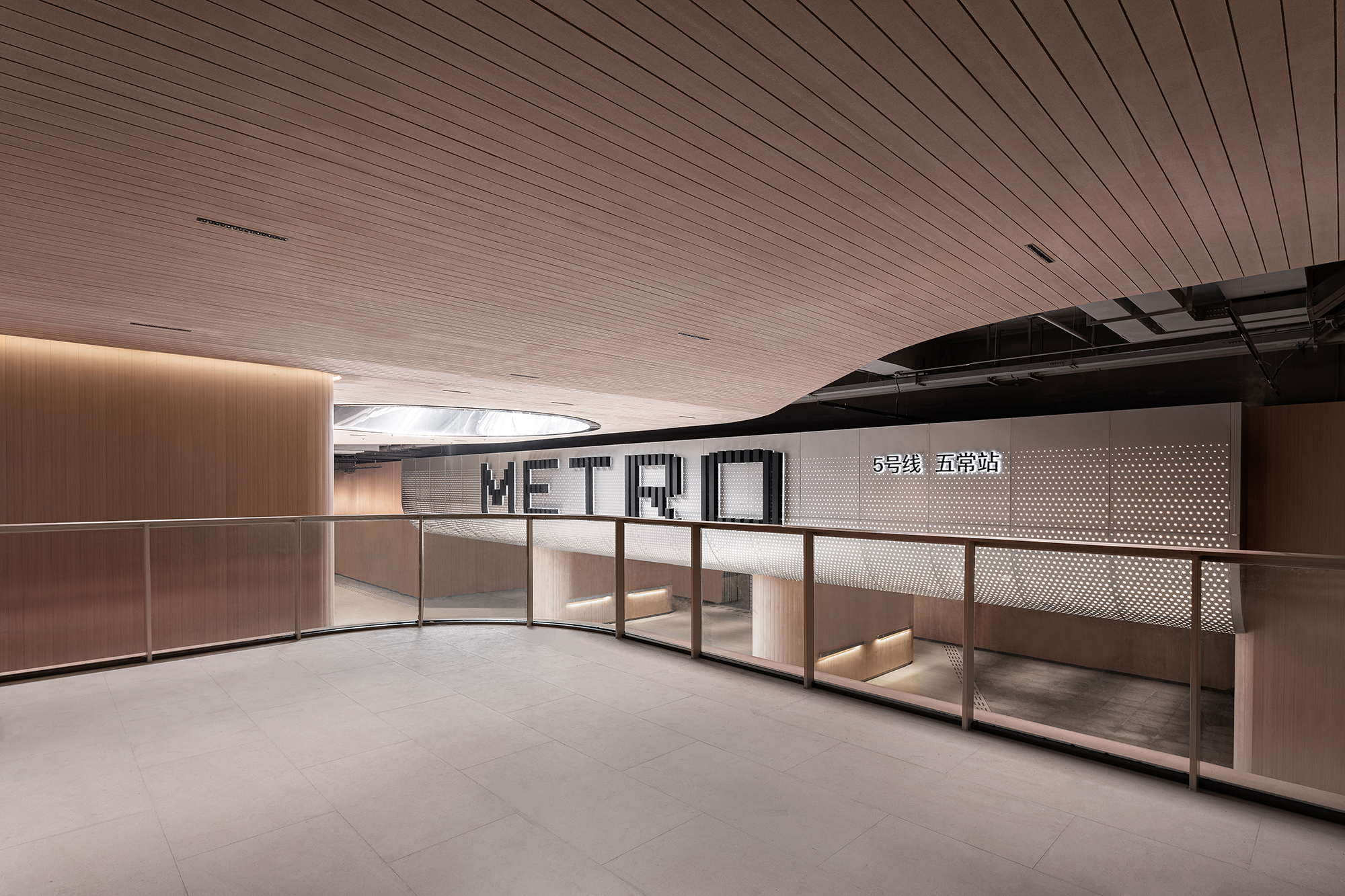Metro Station Passage at Vanke Wonderland, Hangzhou by TOMO DESIGN by ...