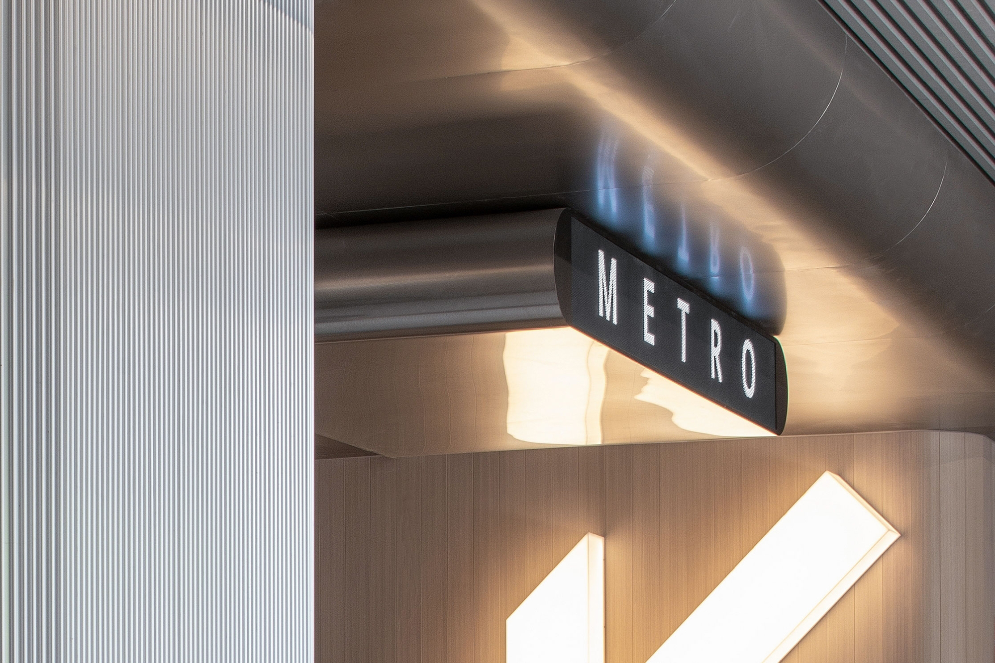 Metro Station Passage at Vanke Wonderland, Hangzhou by TOMO DESIGN by ...
