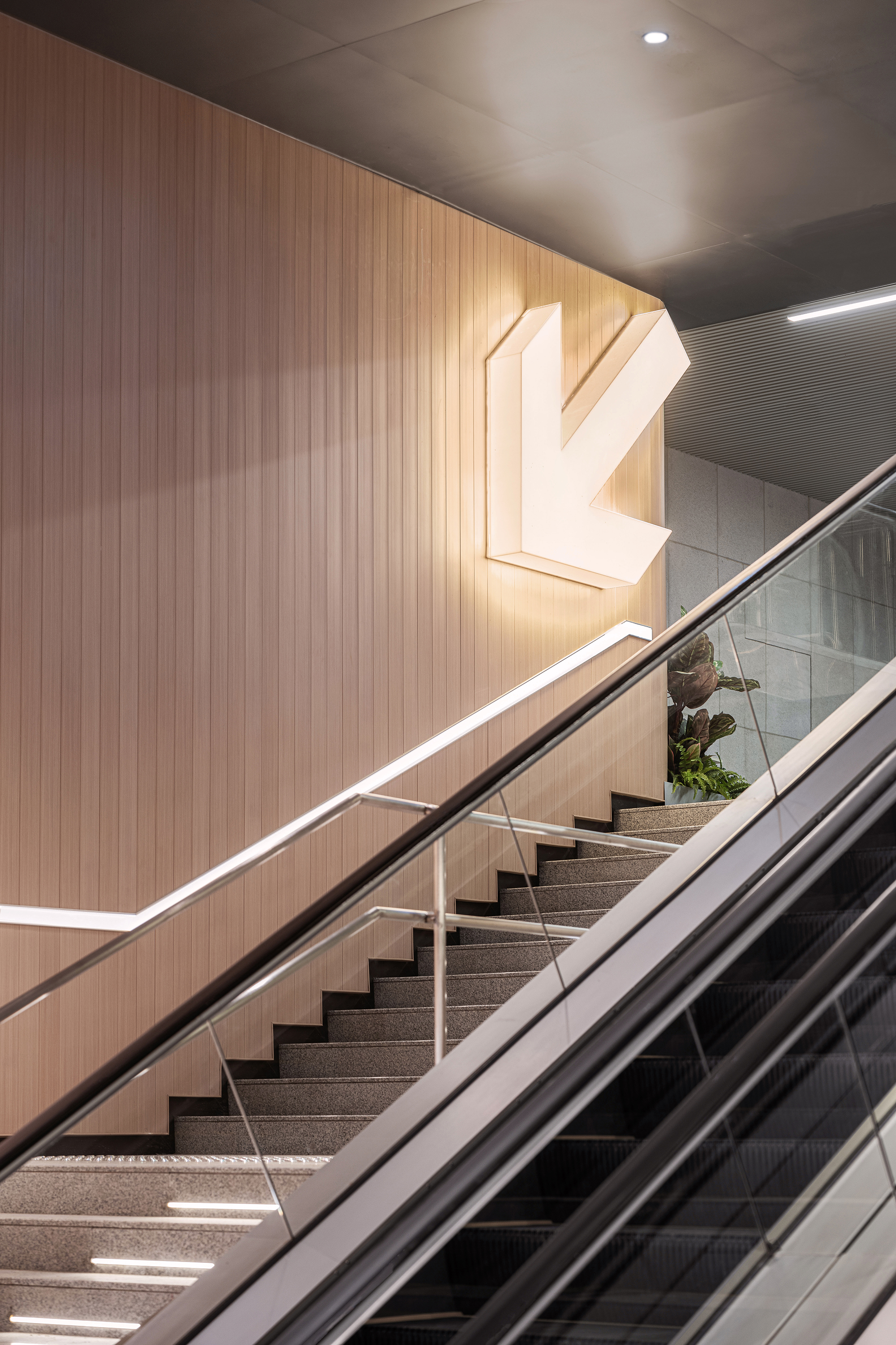 Metro Station Passage at Vanke Wonderland, Hangzhou by TOMO DESIGN by ...