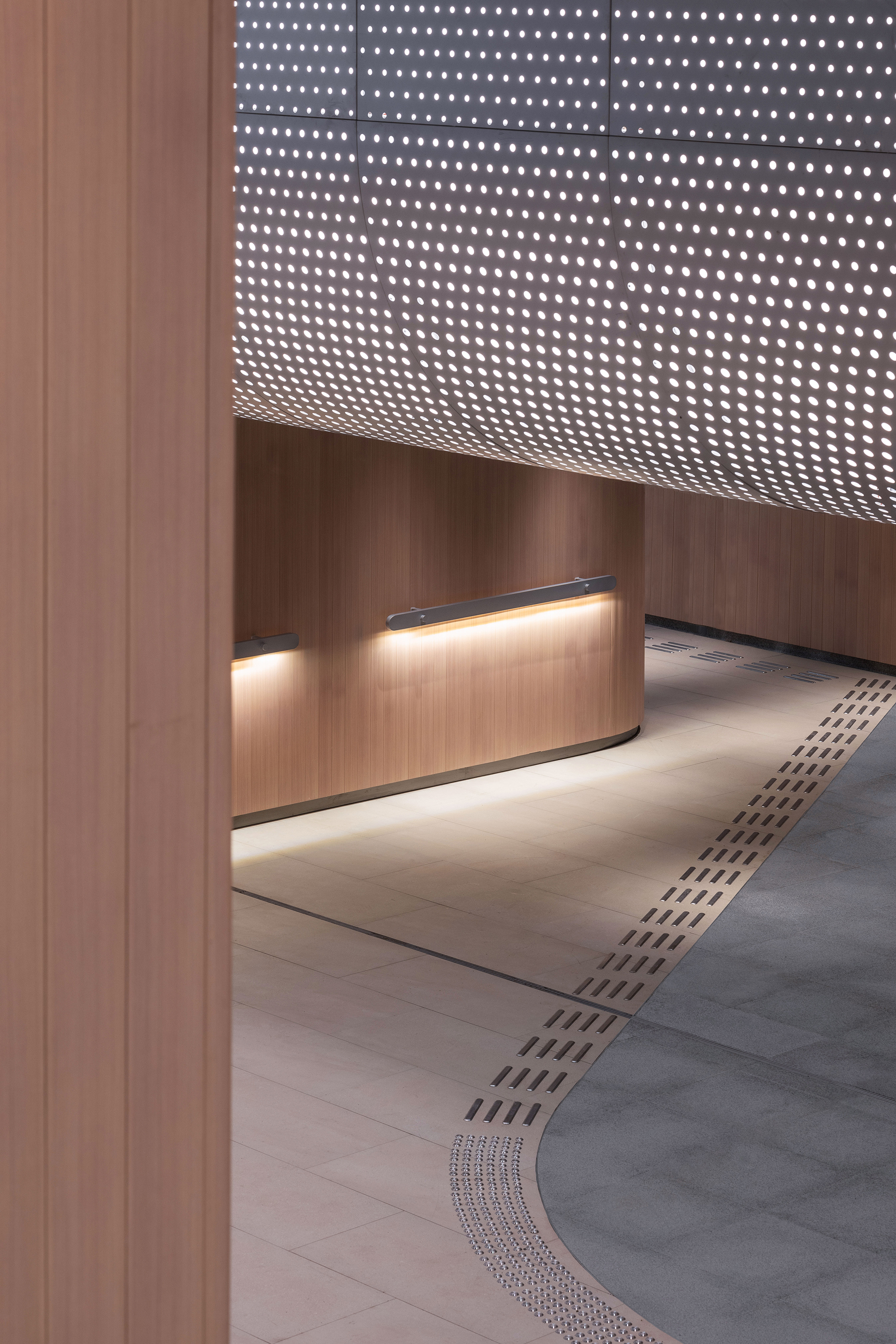 Metro Station Passage at Vanke Wonderland, Hangzhou by TOMO DESIGN by ...