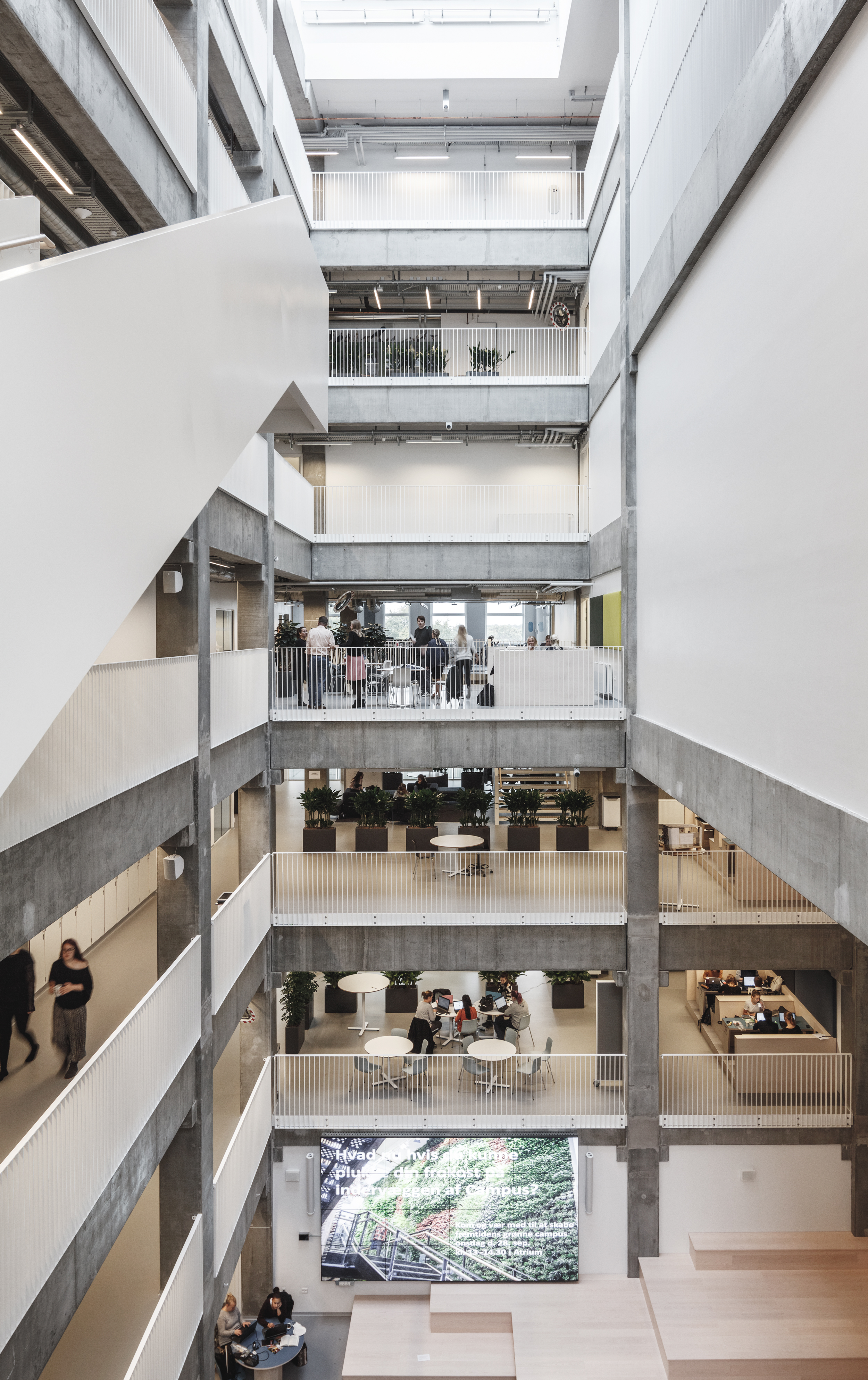 Campus of the University College Capital by Vilhelm Lauritzen ...