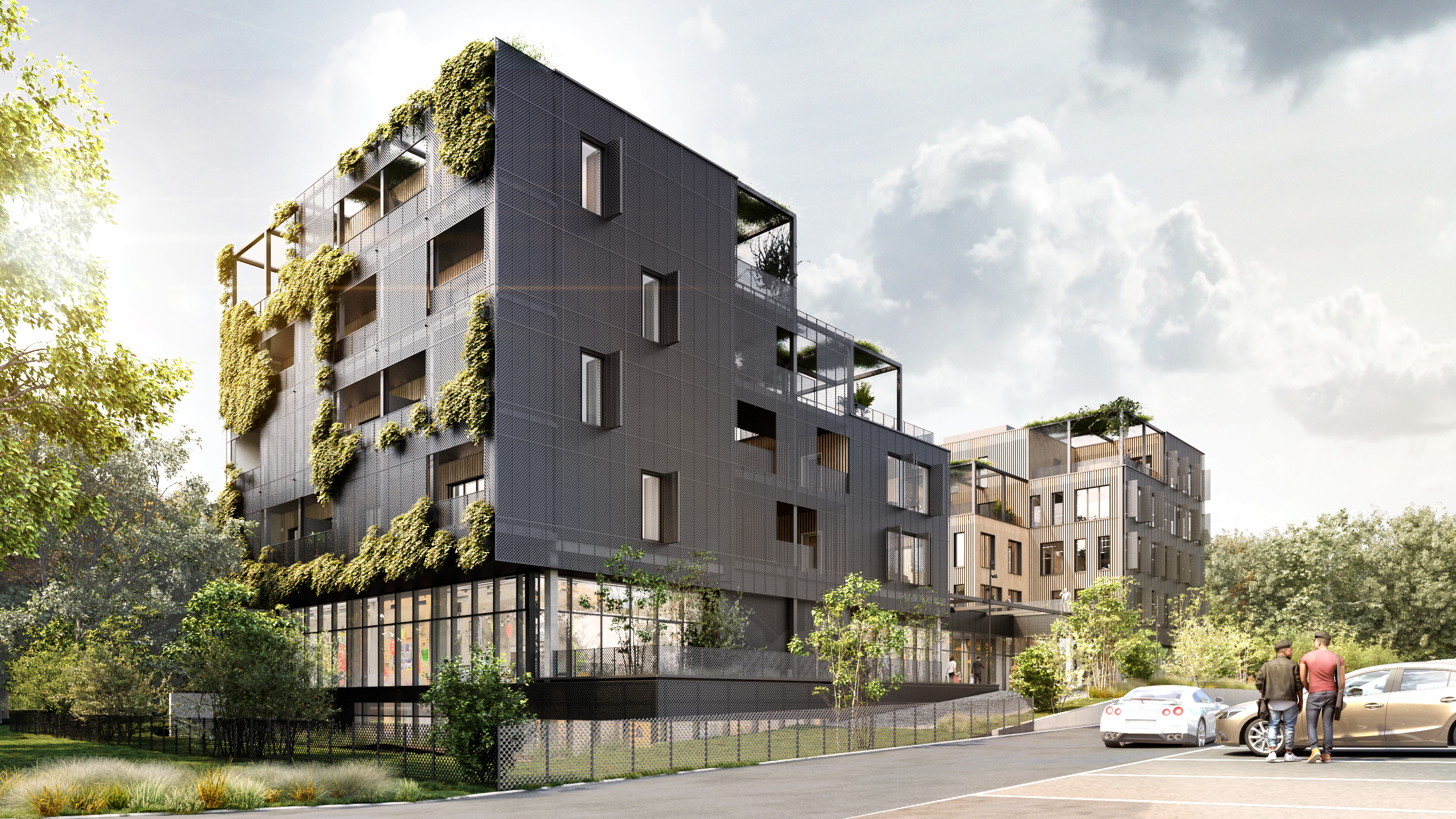 Mixed-used building by BFF... - Architizer