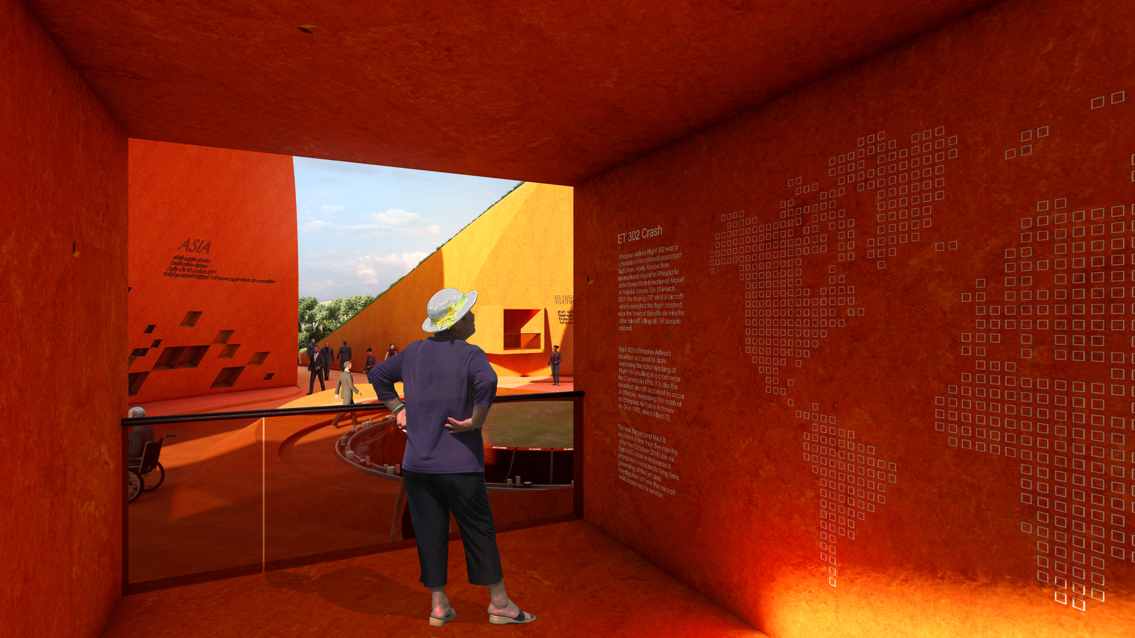 ET Flight 302 Crash Site Memorial Monument & Park Design International ...