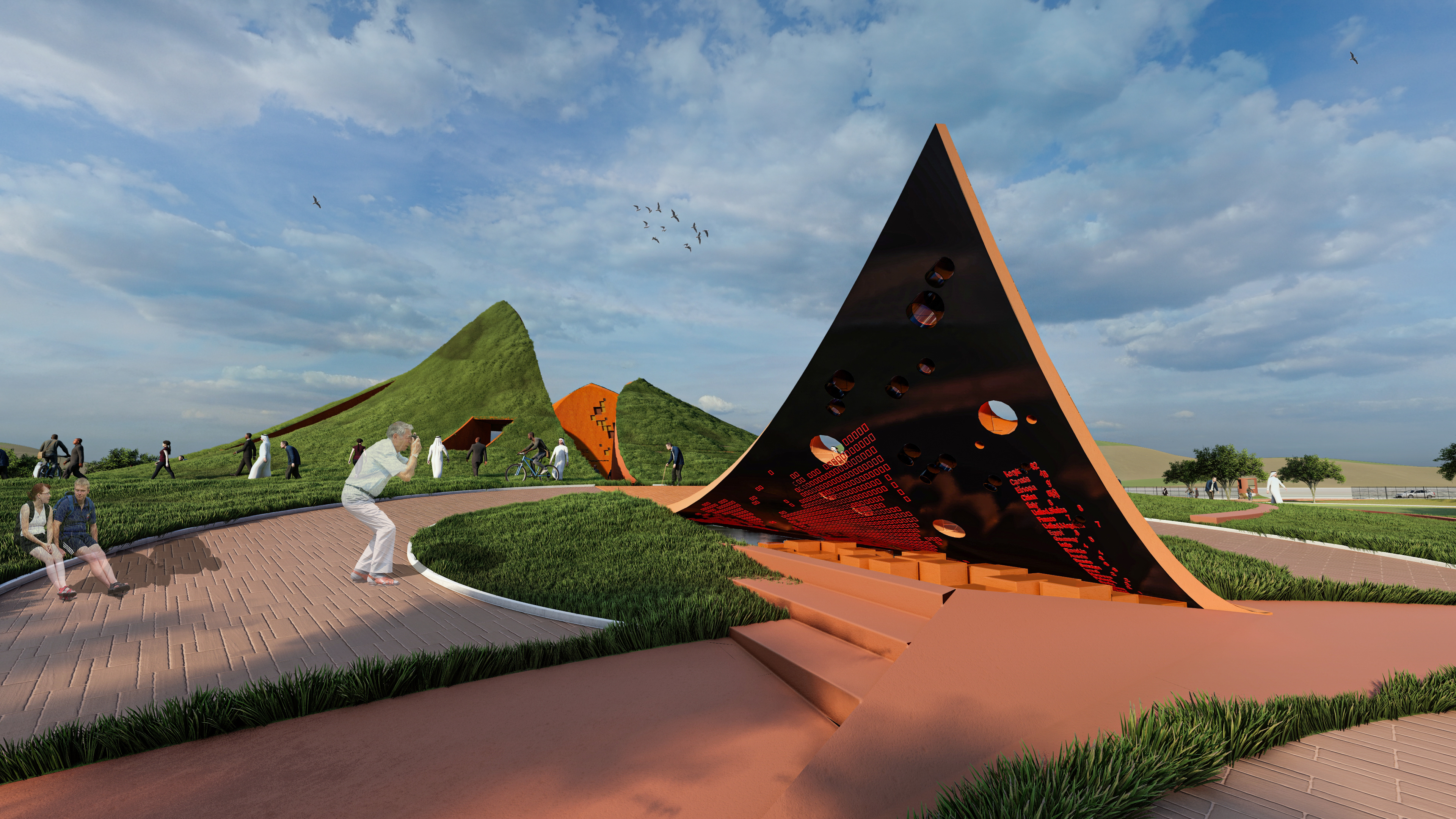 ET Flight 302 Crash Site Memorial Monument & Park Design International ...