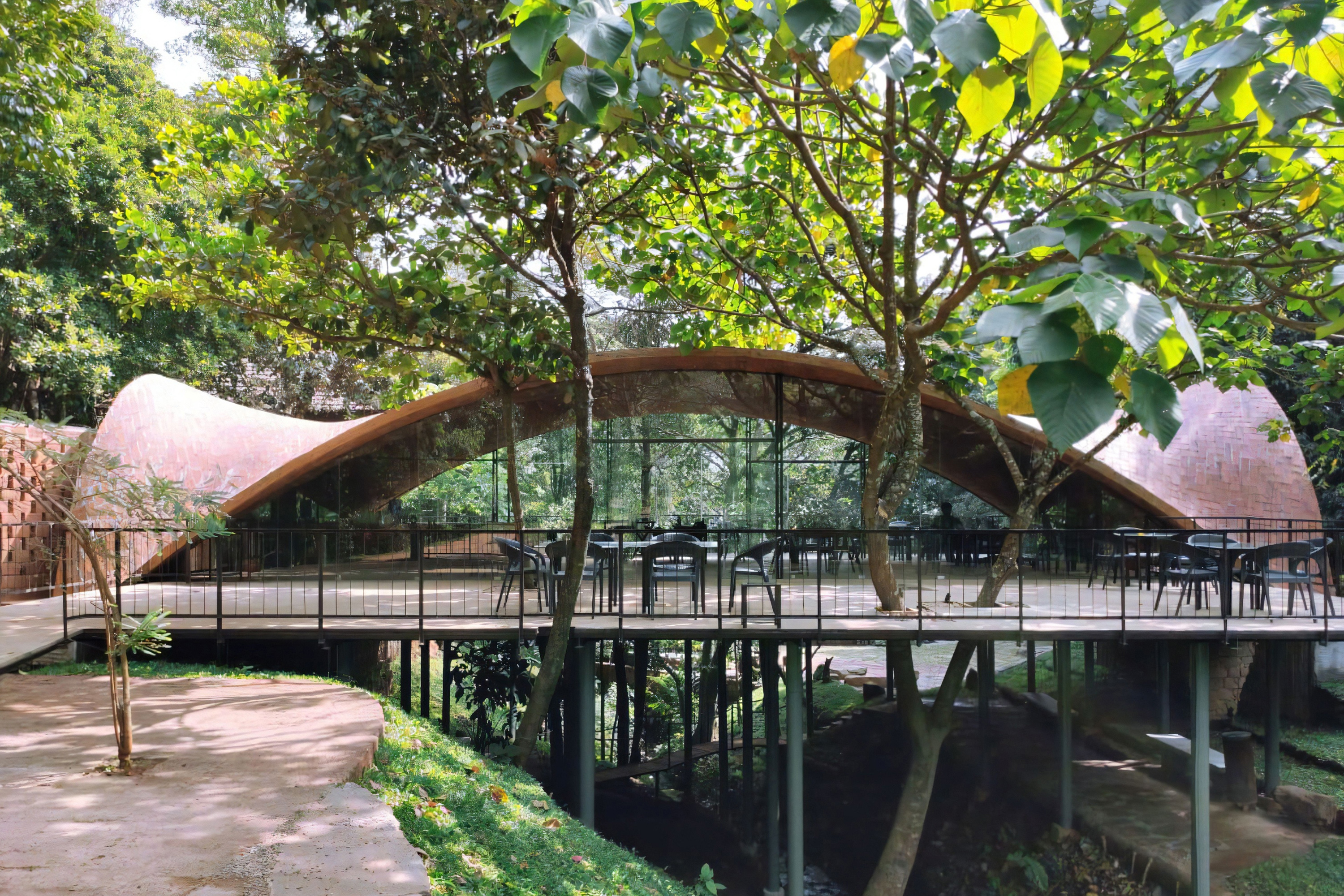 Dining Space @ Deva Dhare by Play Architecture - Architizer