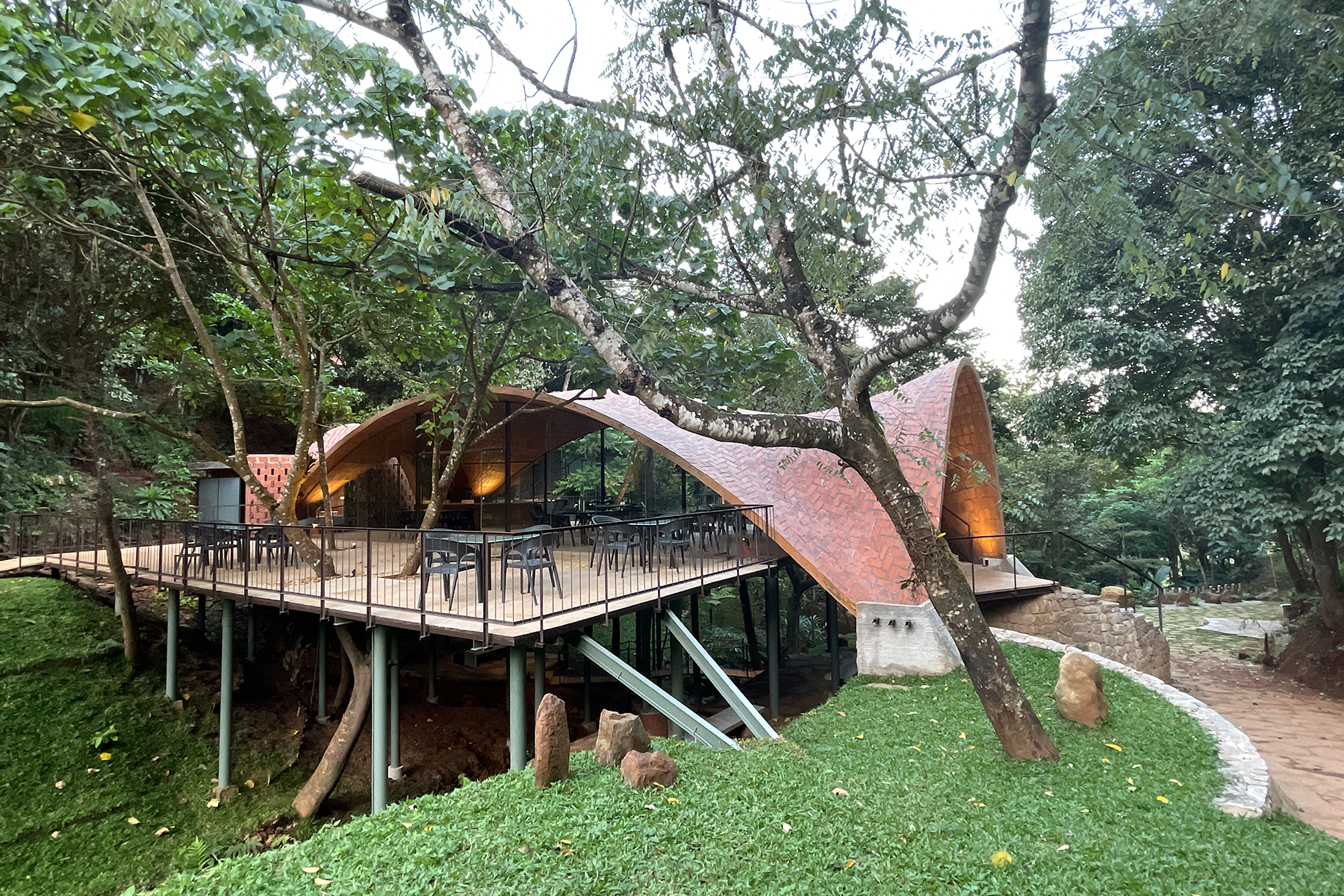 Dining Space @ Deva Dhare by Play Architecture - Architizer