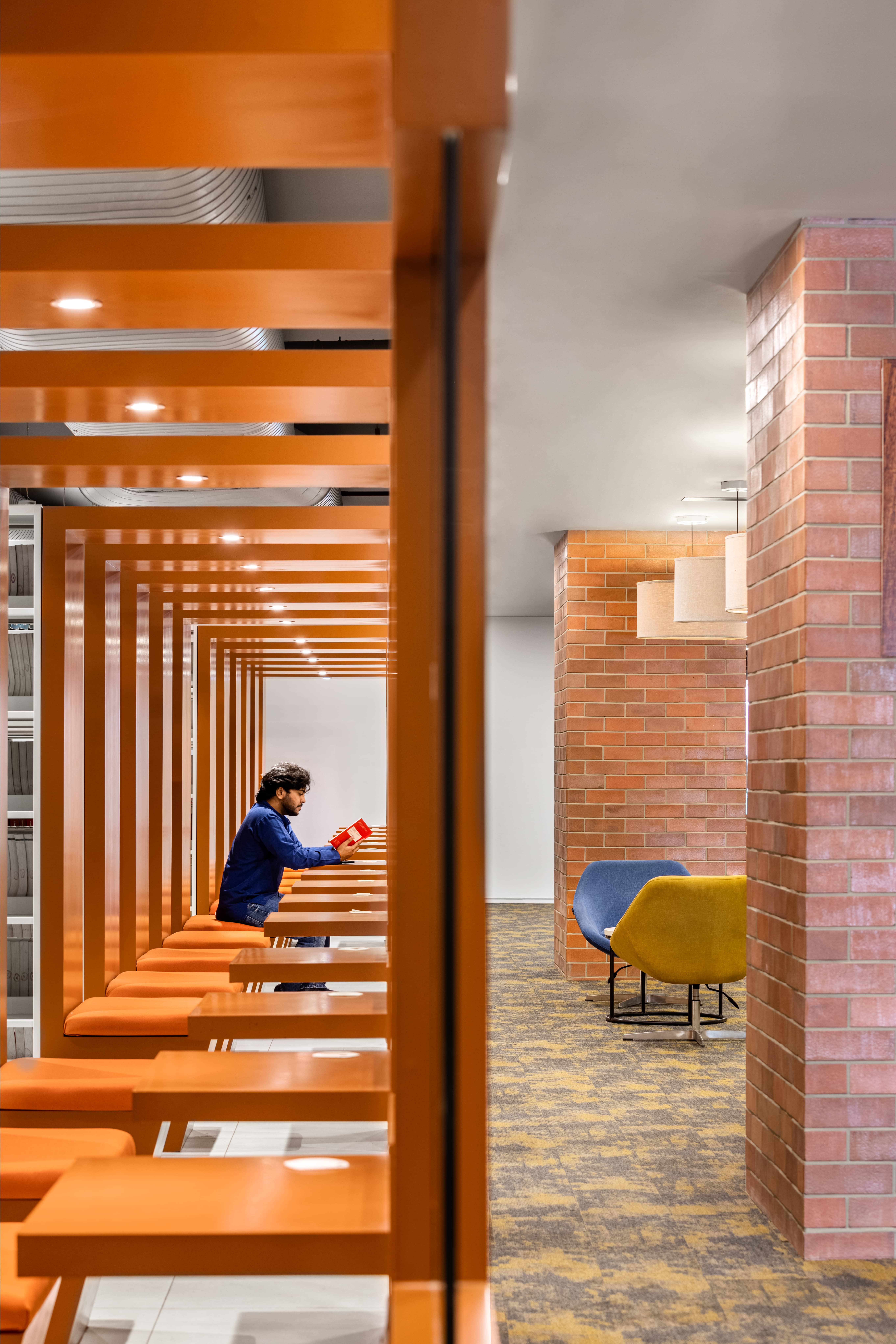 Sharda University Library by Edifice Consultants Pvt. Ltd - Architizer