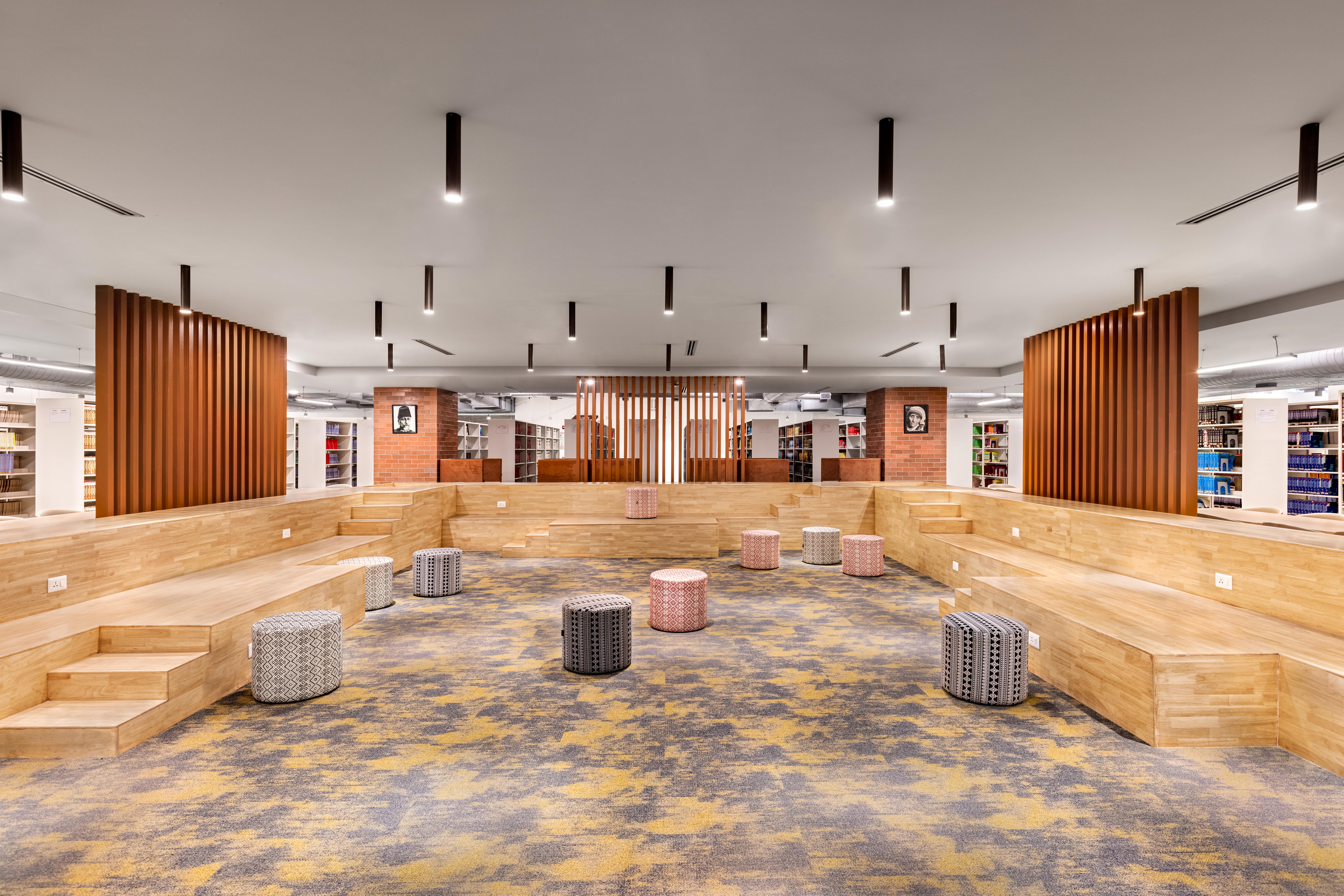 Sharda University Library by Edifice Consultants Pvt. Ltd - Architizer