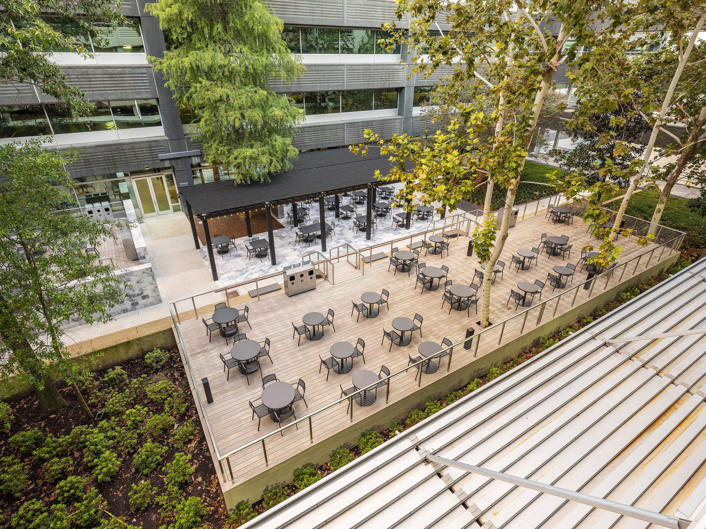 CORPORATE CAMPUS OUTDOOR DINING AREA by A2studio Architecture + Design ...