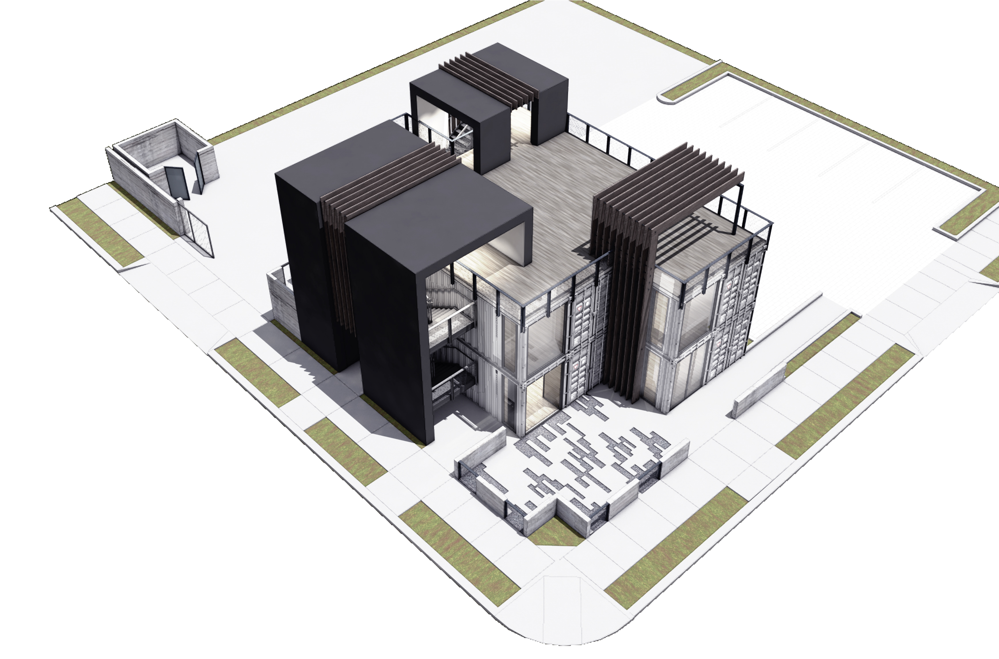 Container Based Retail by AB design studio, inc. - Architizer