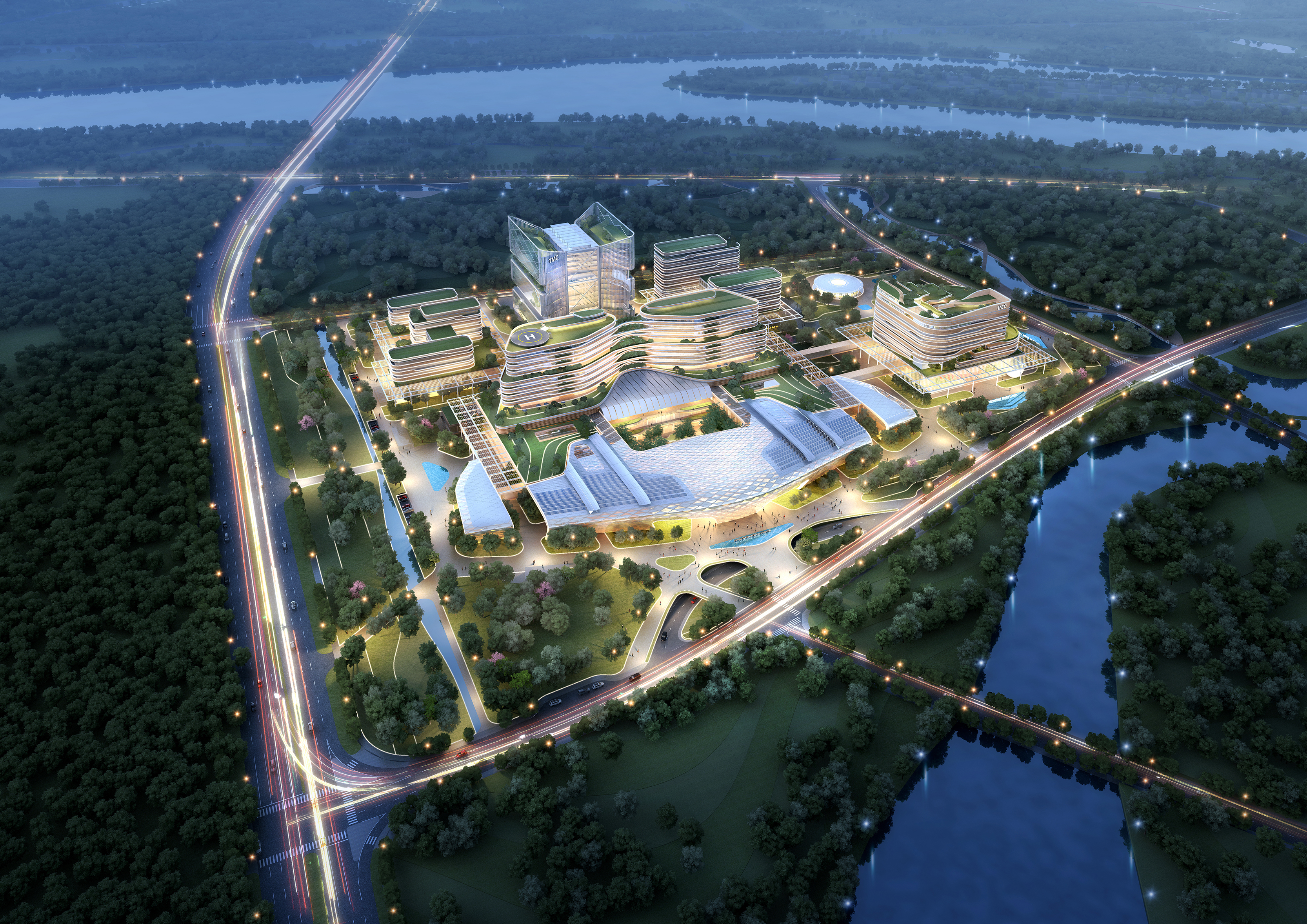 Midea Heyou International Hospital by BAI Design International - Architizer