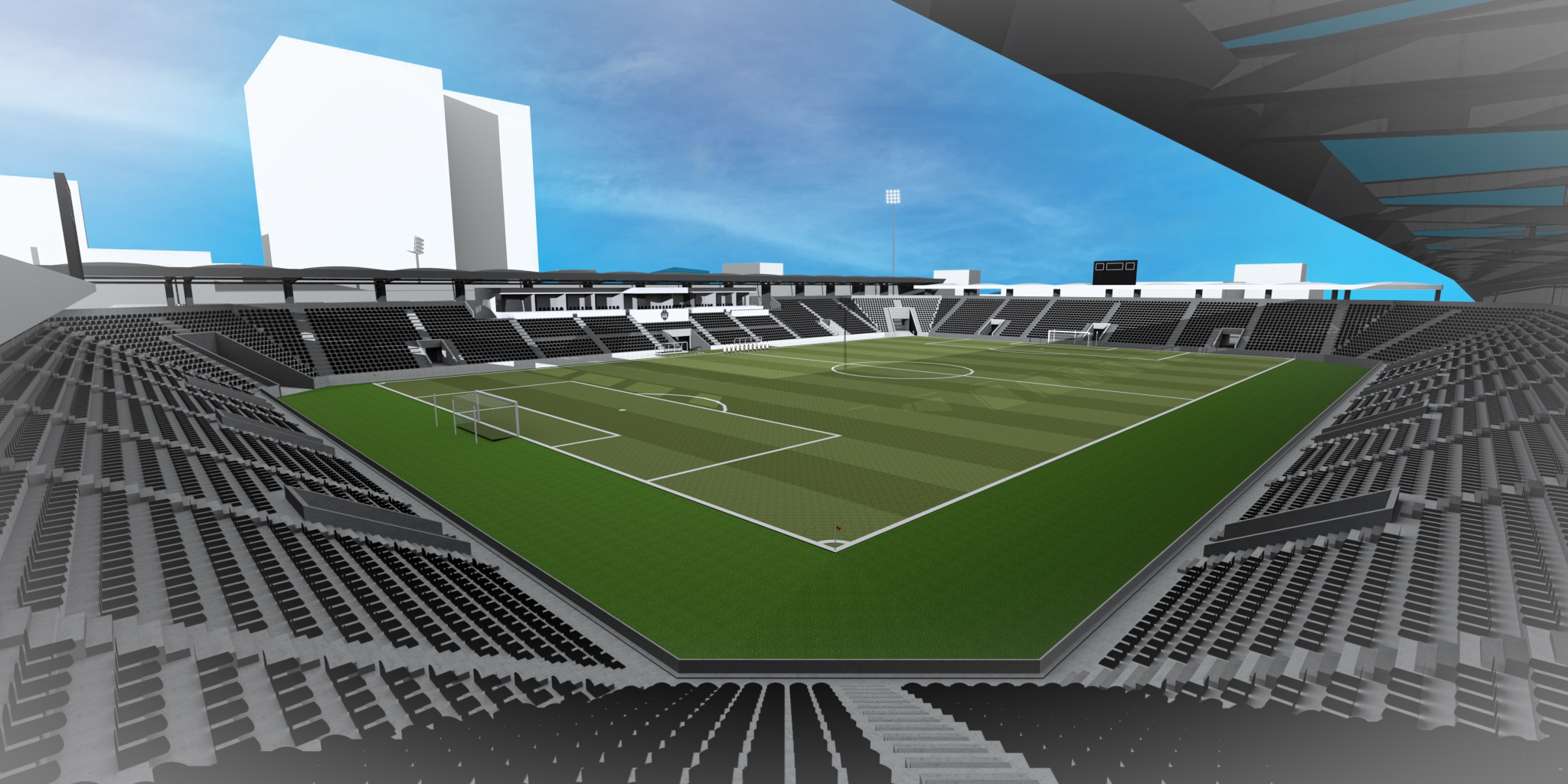 MODULAR STADIUM IN MEXICO CITY by JAVIER GARCIA ALDA architect - Architizer