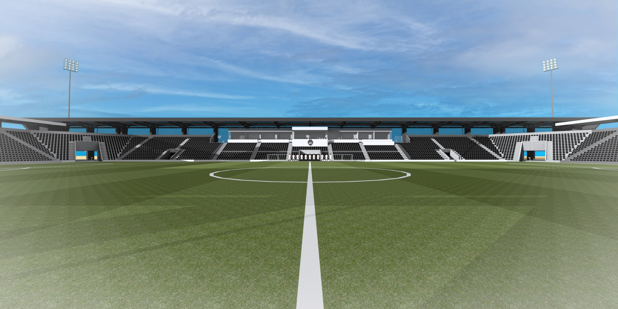 MODULAR STADIUM IN MEXICO CITY by JAVIER GARCIA ALDA architect - Architizer