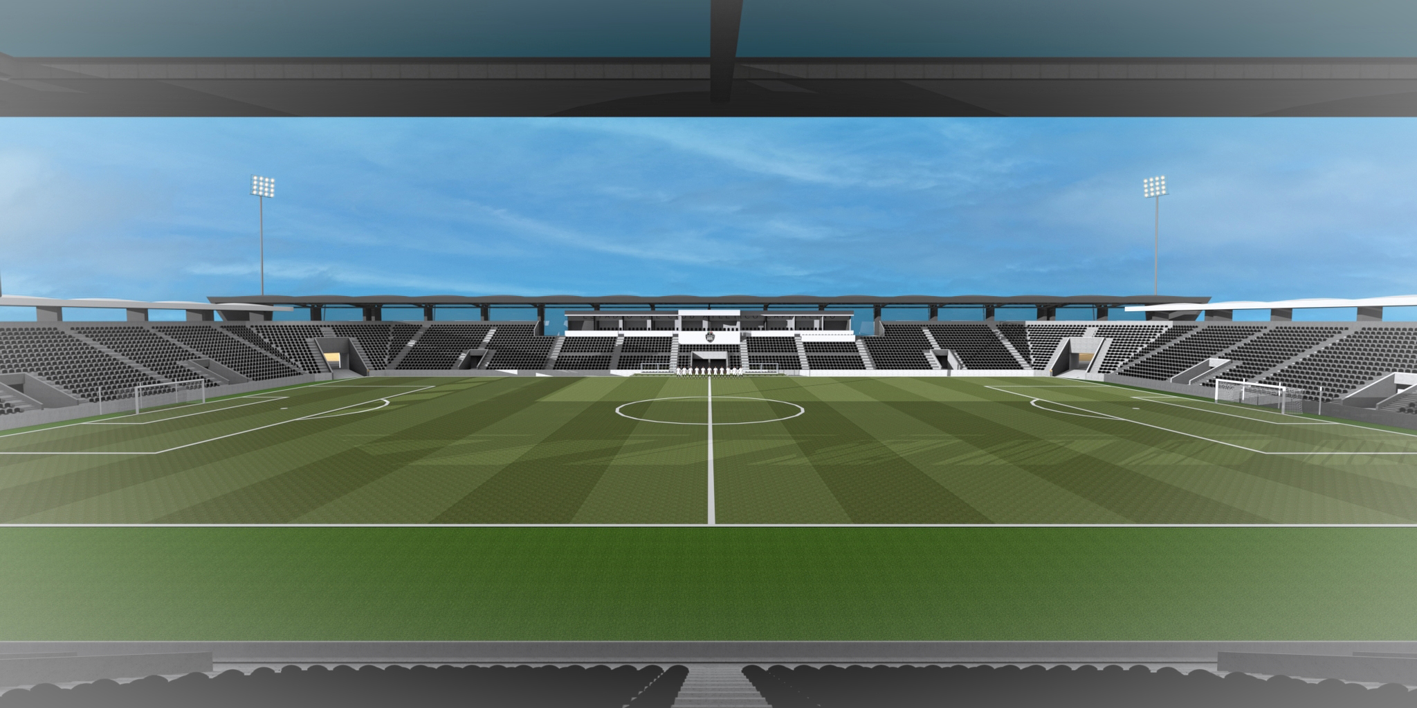 MODULAR STADIUM IN MEXICO CITY by JAVIER GARCIA ALDA architect - Architizer