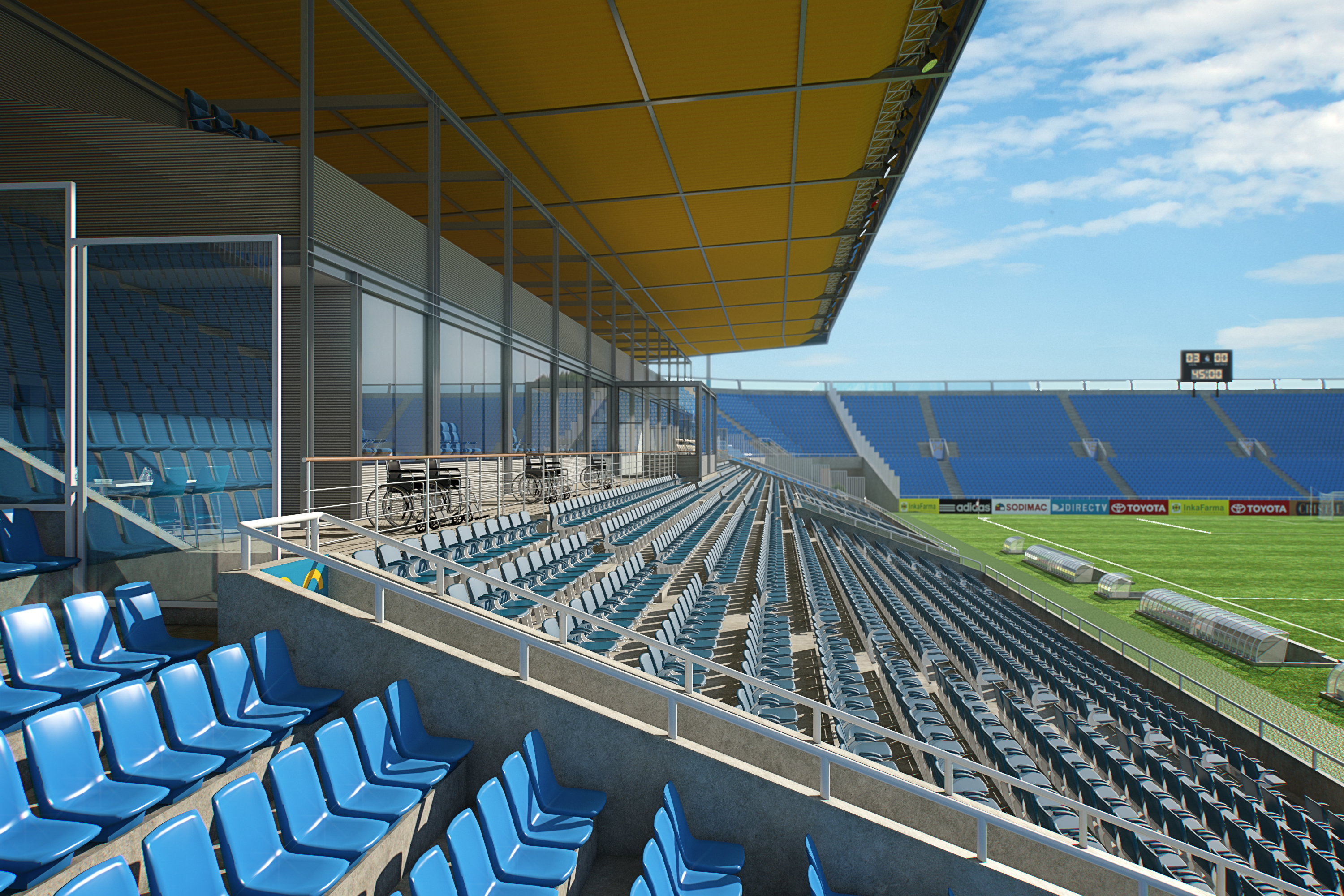 MODULAR STADIUM IN LIMA by JAVIER GARCIA ALDA architect - Architizer