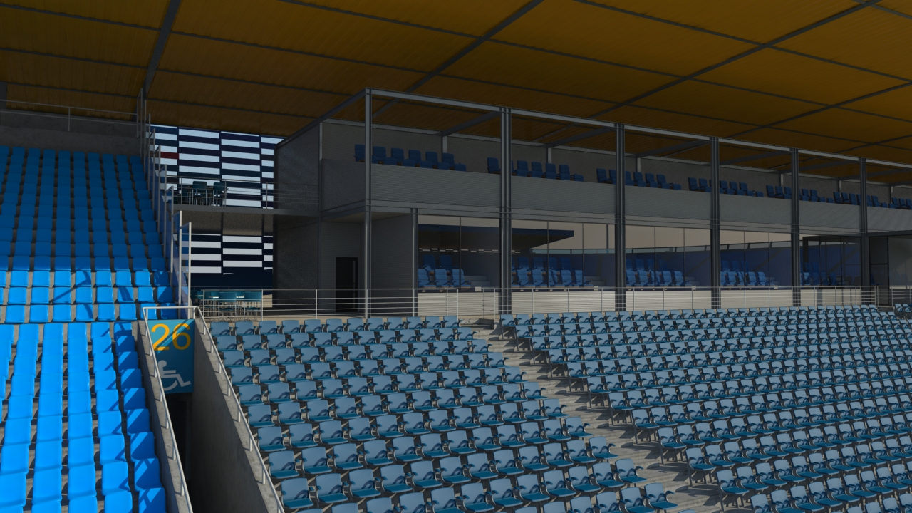 MODULAR STADIUM IN LIMA by JAVIER GARCIA ALDA architect - Architizer