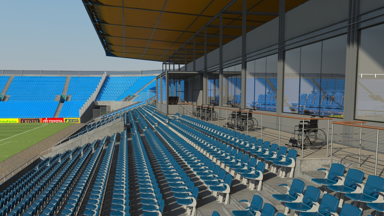 MODULAR STADIUM IN LIMA by JAVIER GARCIA ALDA architect - Architizer