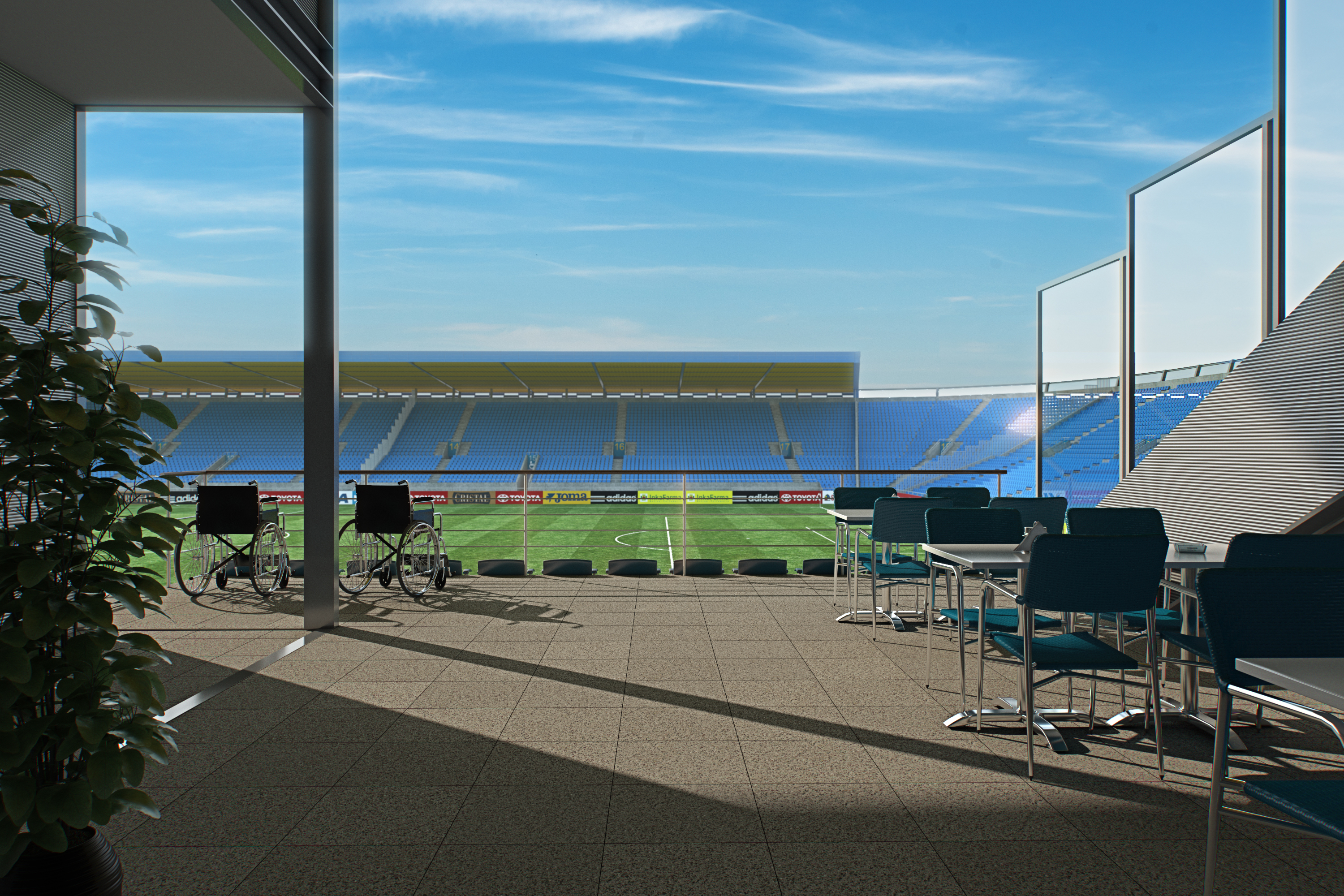 MODULAR STADIUM IN LIMA by JAVIER GARCIA ALDA architect - Architizer