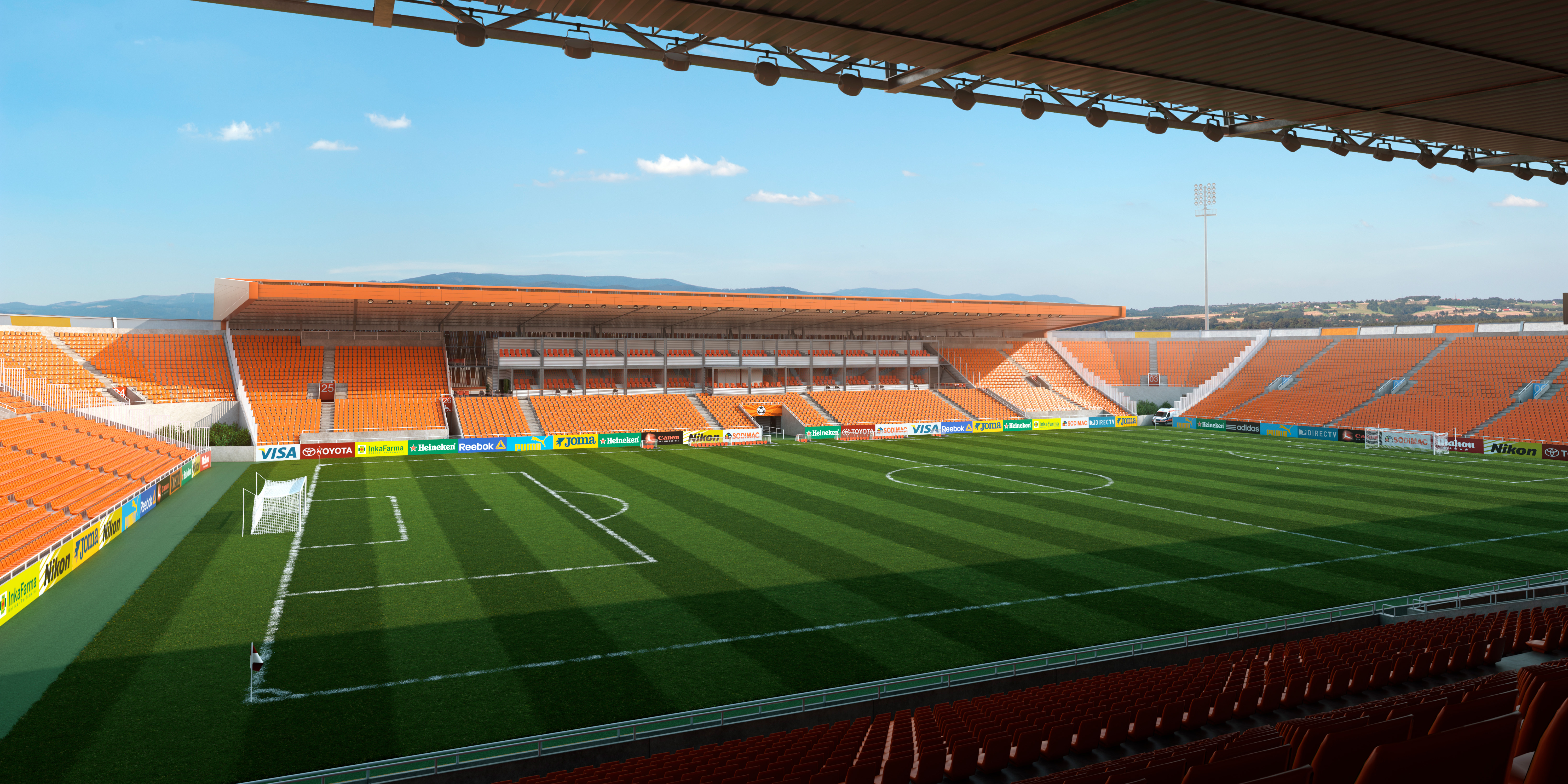 MODULAR STADIUM IN NICOSIA by JAVIER GARCIA ALDA architect - Architizer