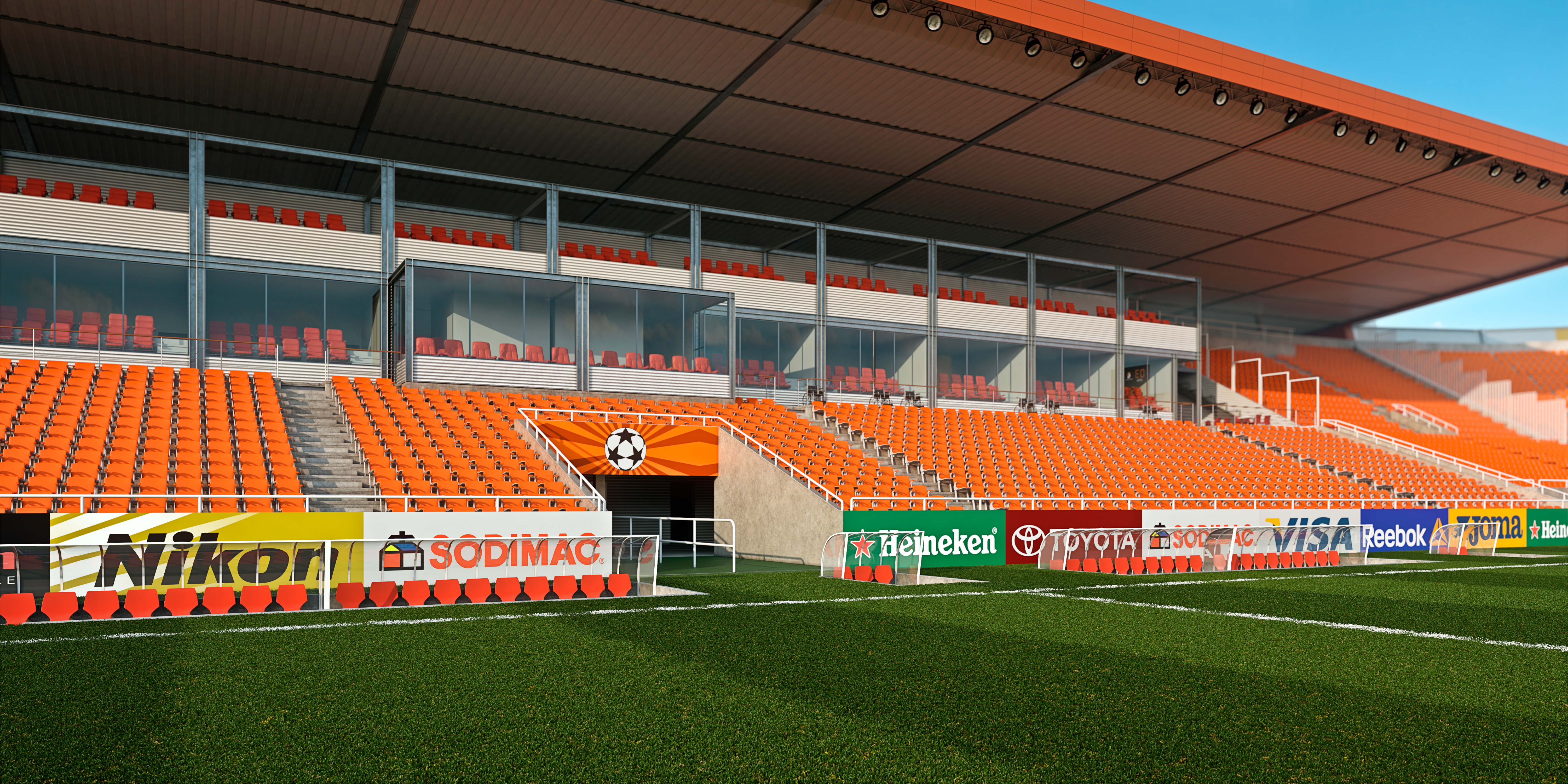 MODULAR STADIUM IN NICOSIA by JAVIER GARCIA ALDA architect - Architizer