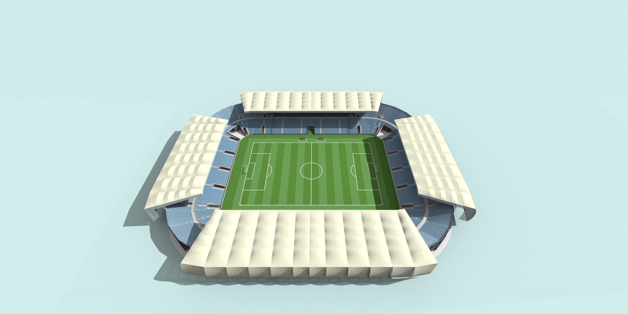 MODULAR STADIUM PROTOTYPES by JAVIER GARCIA ALDA architect - Architizer