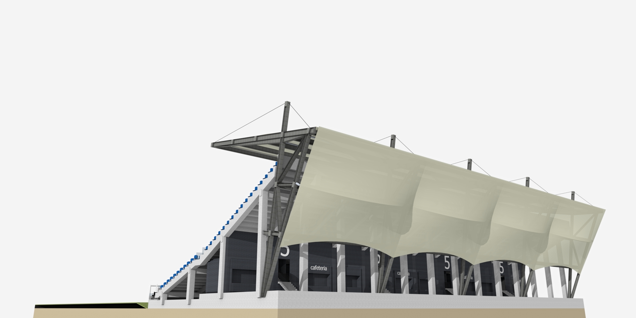 MODULAR STADIUM PROTOTYPES by JAVIER GARCIA ALDA architect - Architizer