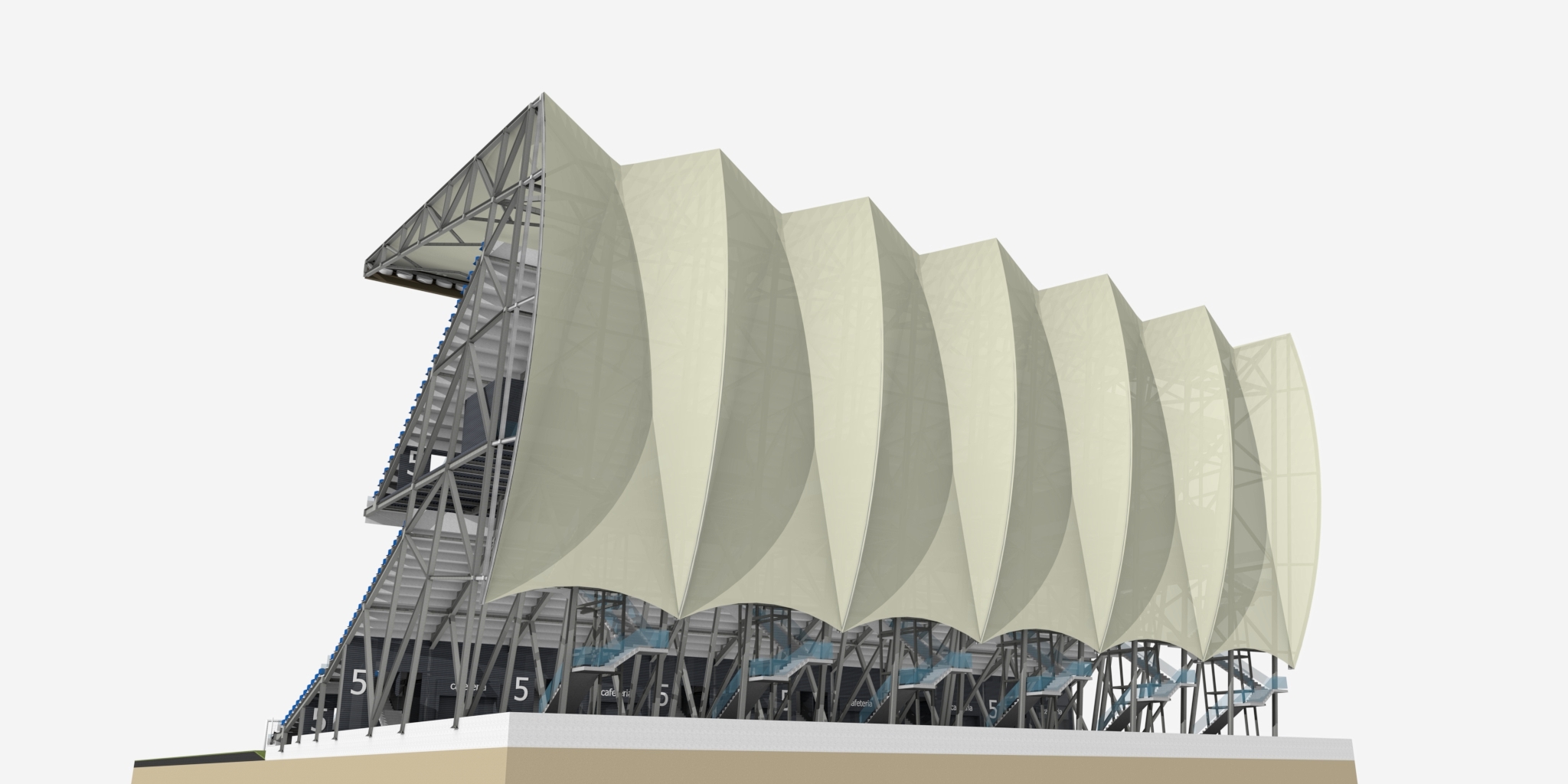 MODULAR STADIUM PROTOTYPES by JAVIER GARCIA ALDA architect - Architizer