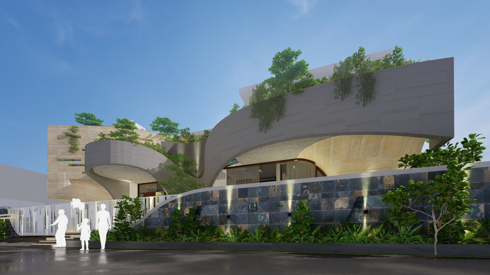 DR.KRISHNAMOORTHY RESIDENCE AT SATHYAMANAGALAM by Murali Architects ...