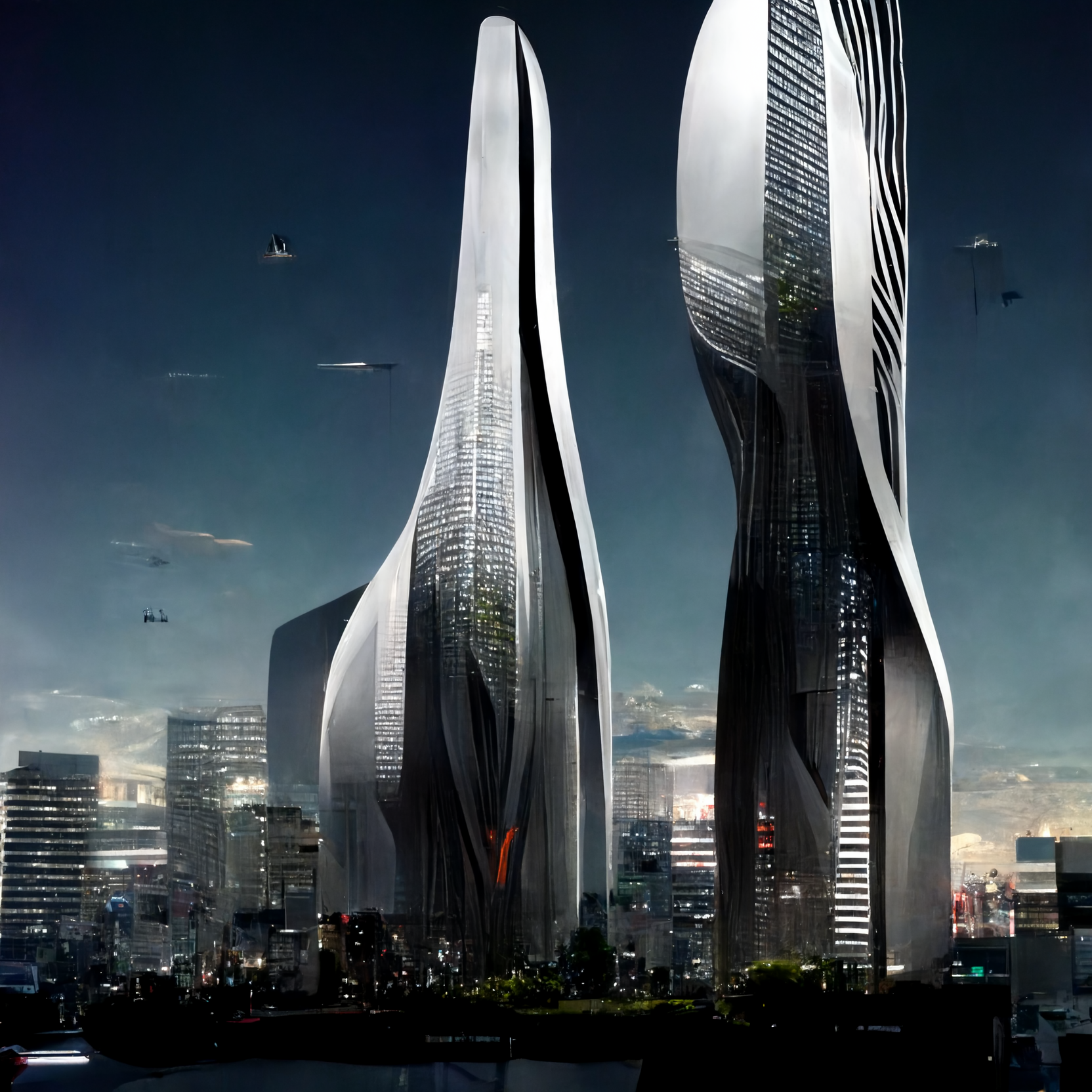 AI Skyscraper Design by MA2 - Architizer