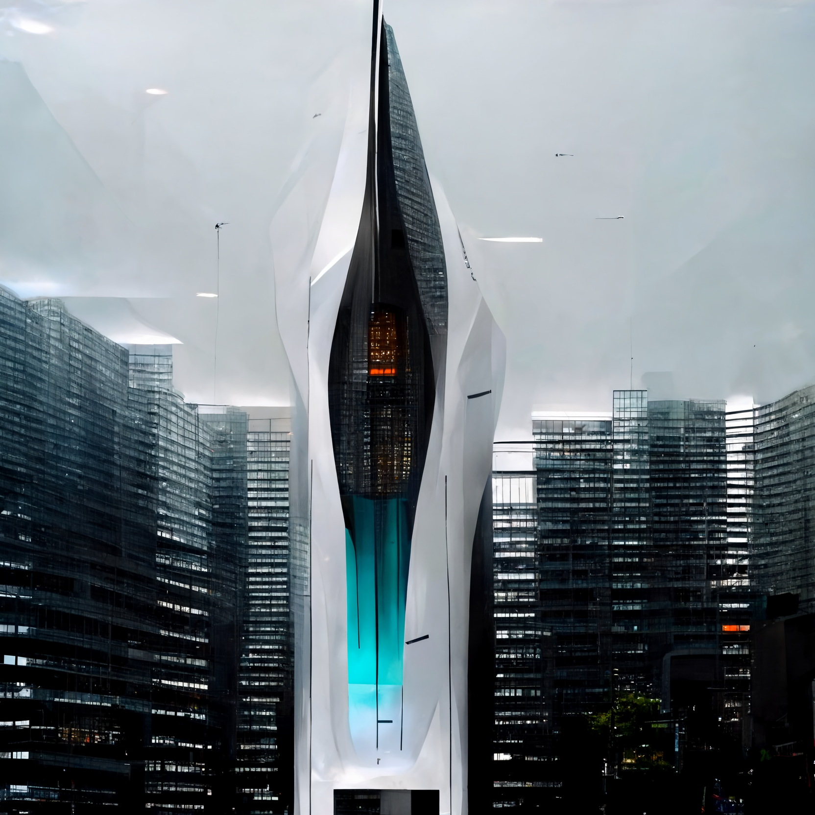 AI Skyscraper Design by MA2 - Architizer