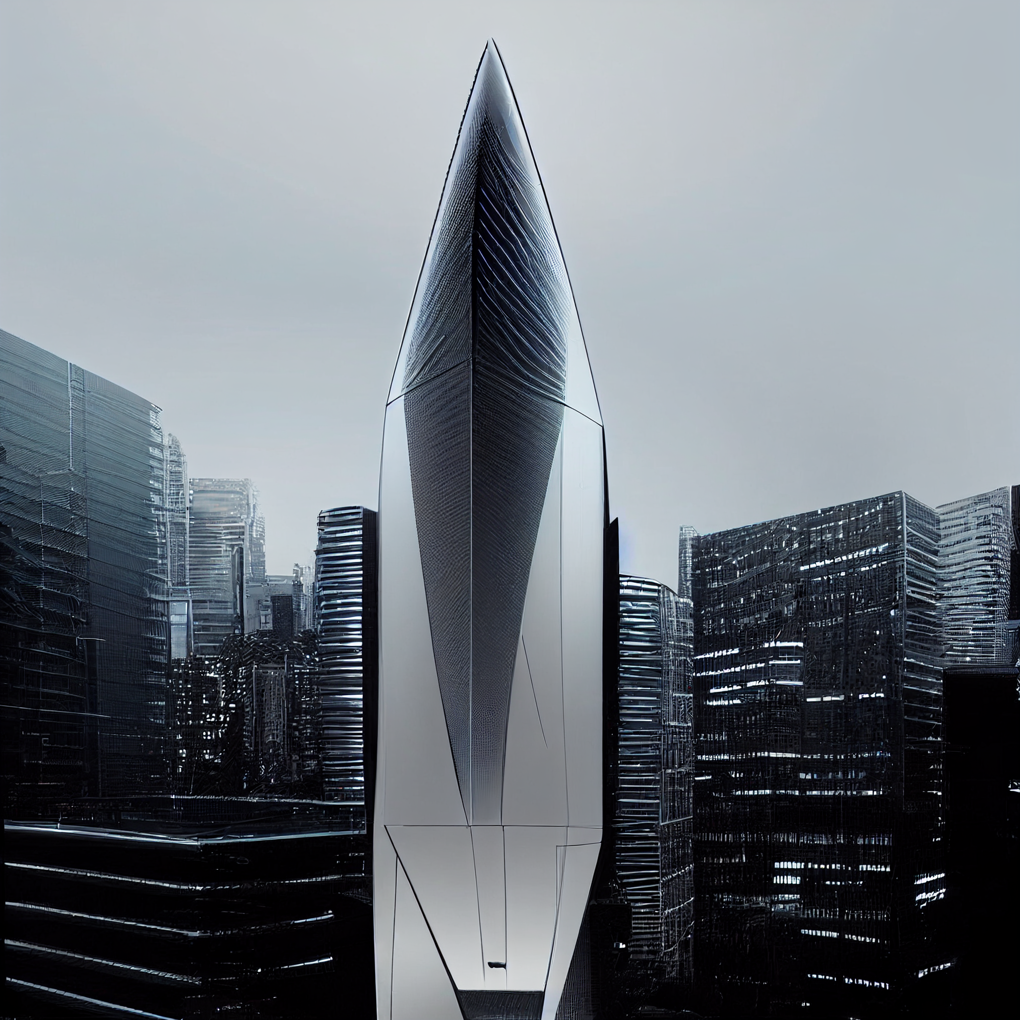 AI Skyscraper Design by MA2 - Architizer