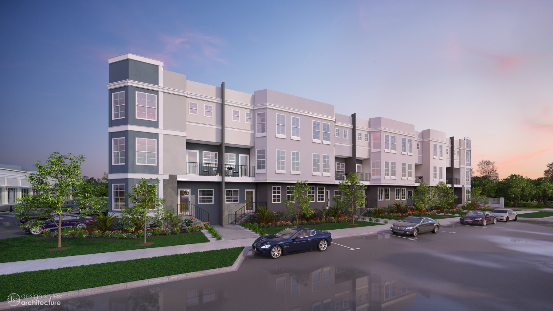 301 N Rome Townhomes by Design Styles Architecture - Architizer